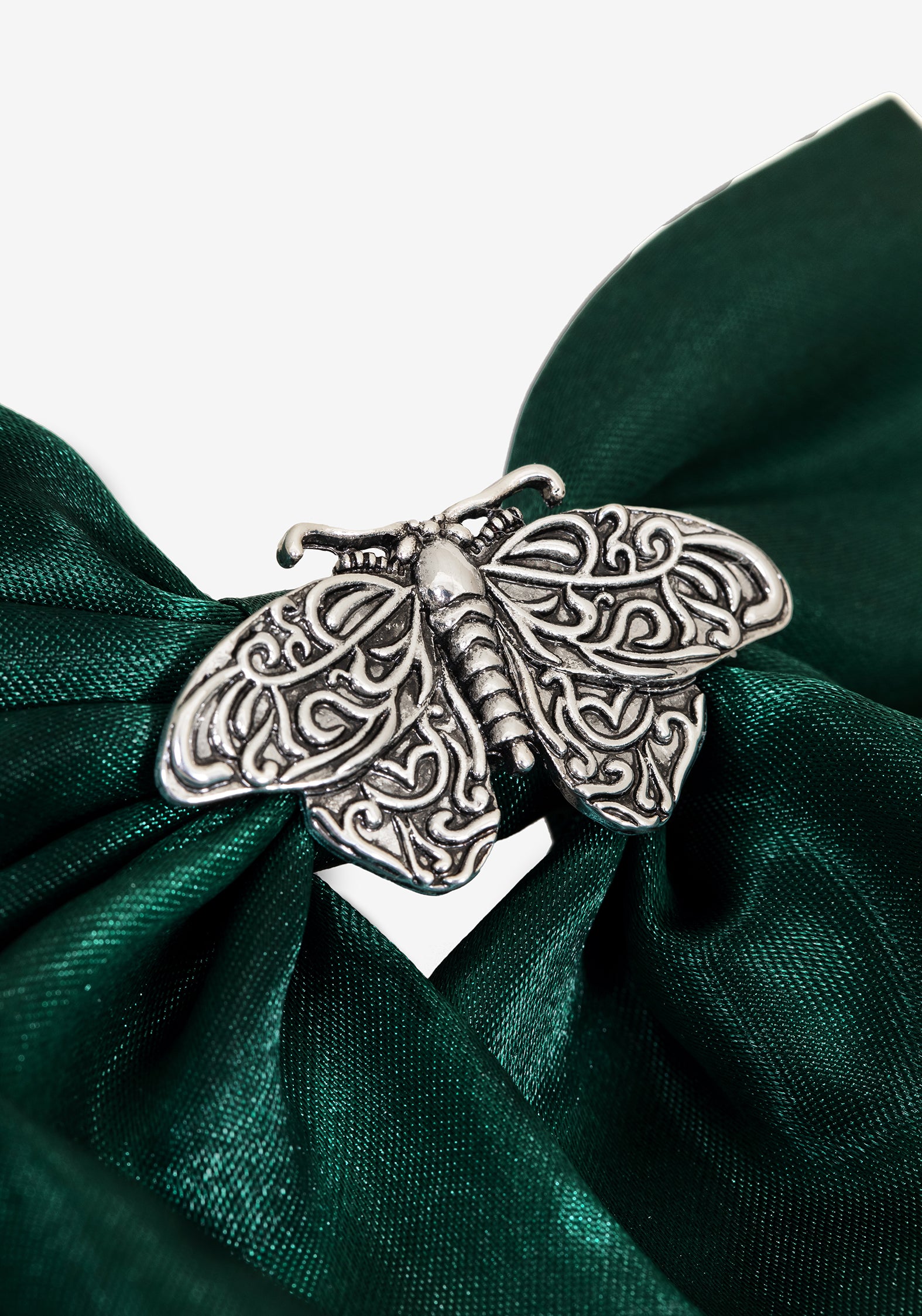Rowan Moth Hair Bow – Disturbia