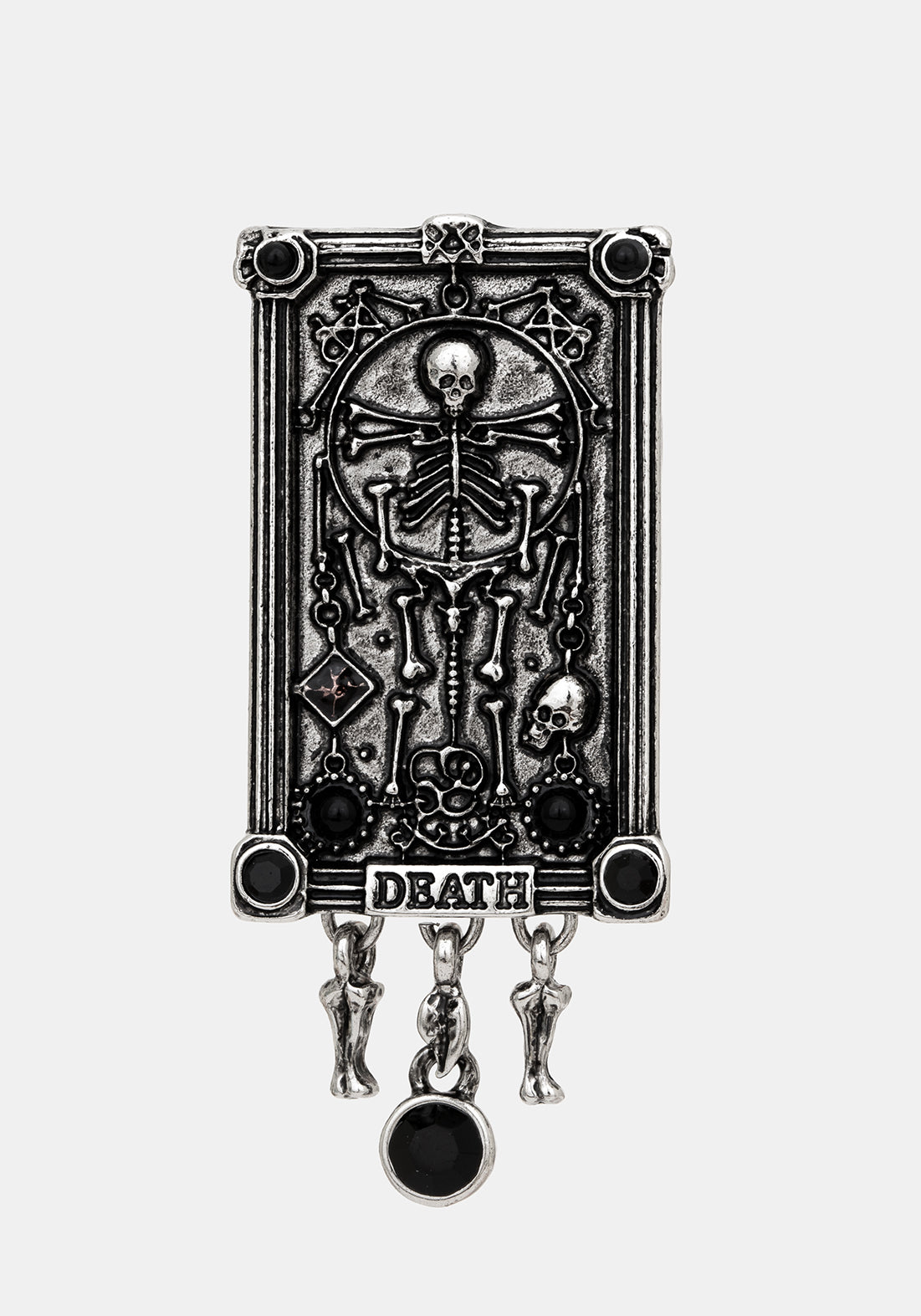 Death Tarot Card Brooch – Disturbia