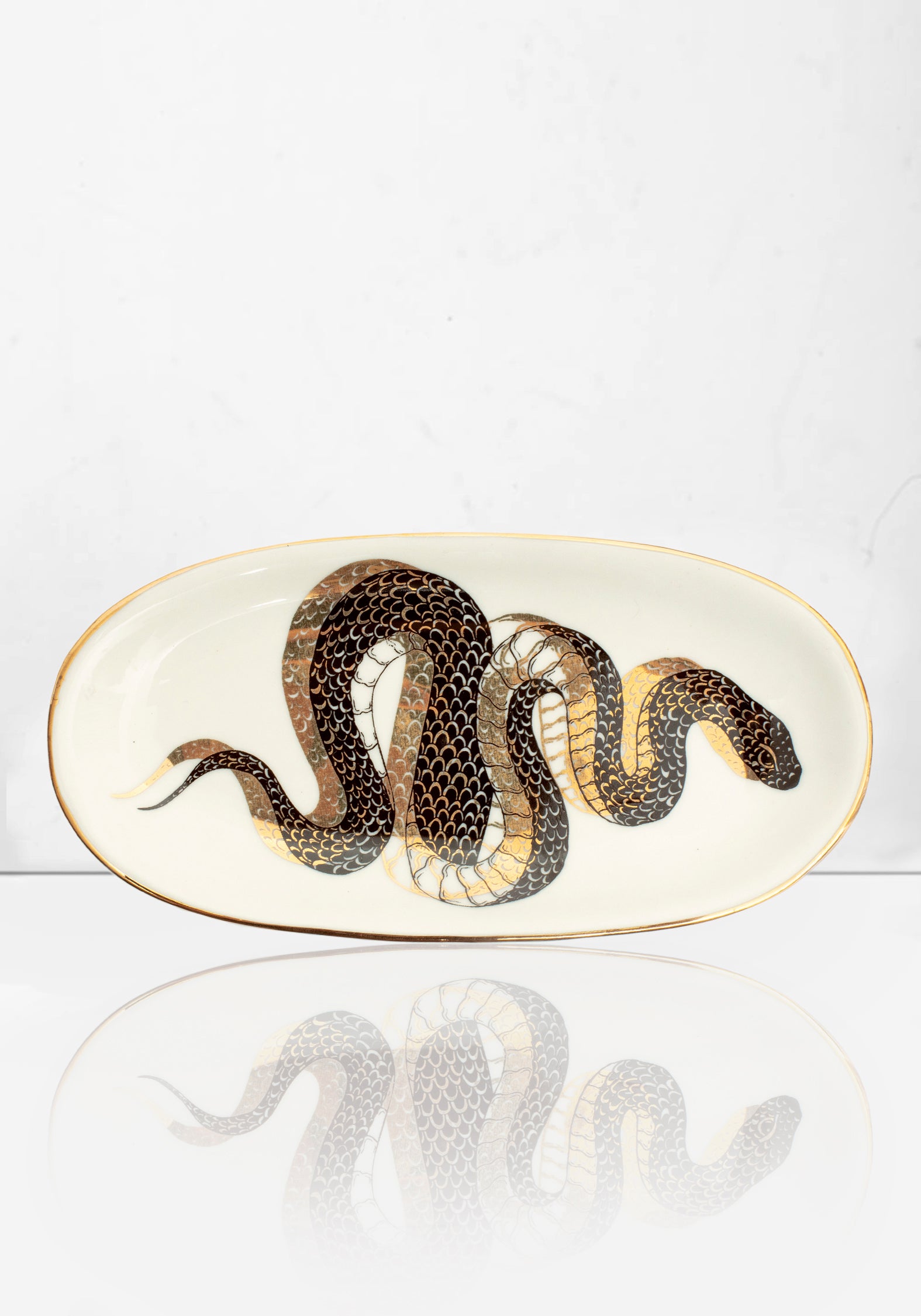 Saraph-Snakes-Oval-Snake-Trinket-Dish – Disturbia