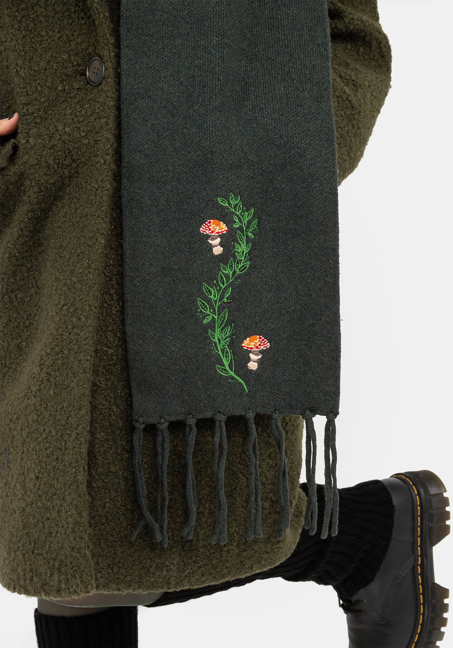 Disturbia | Fable Embroidered Scarf | Scarves