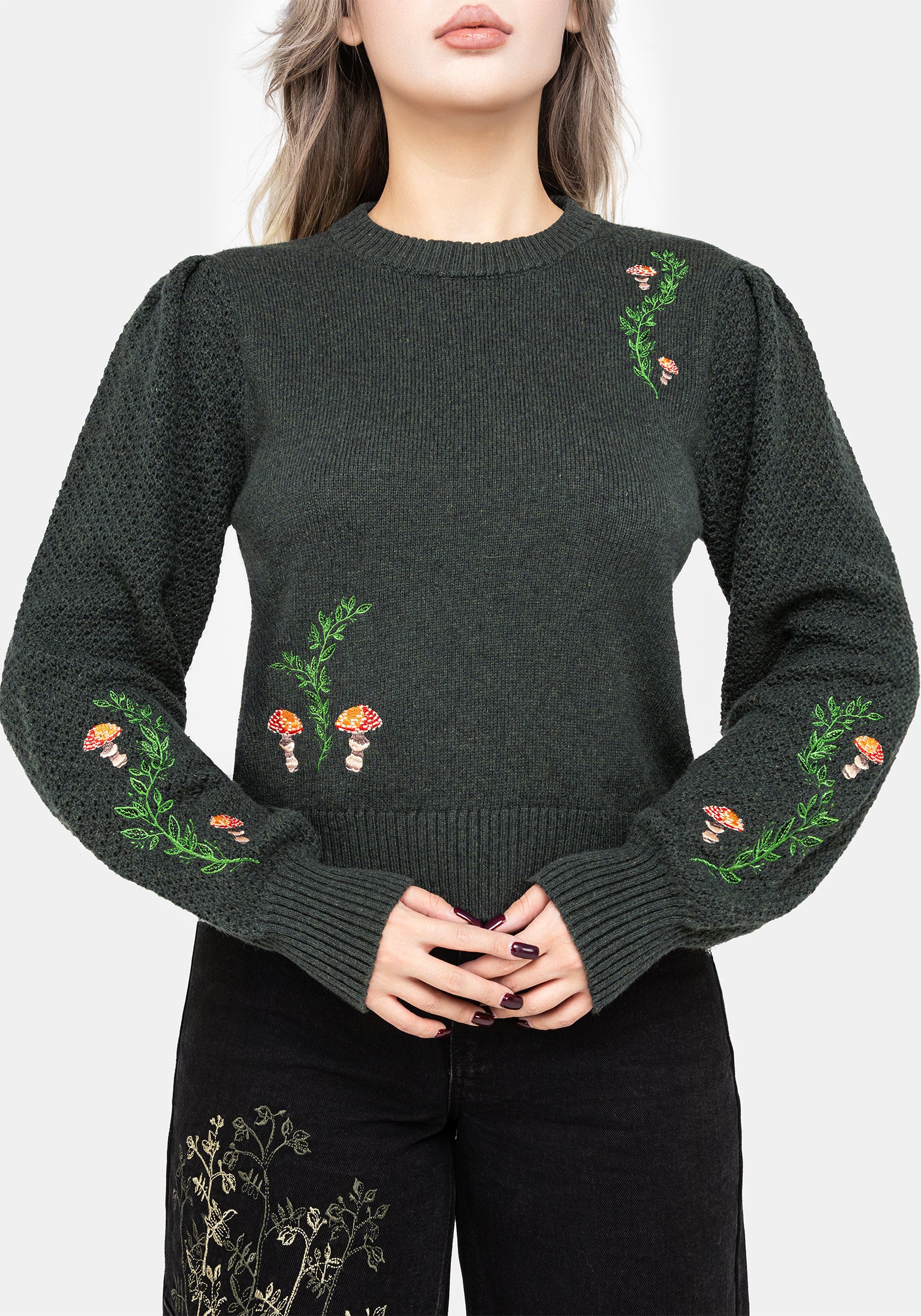 Disturbia | Fable Embroidered Jumper | Jumpers