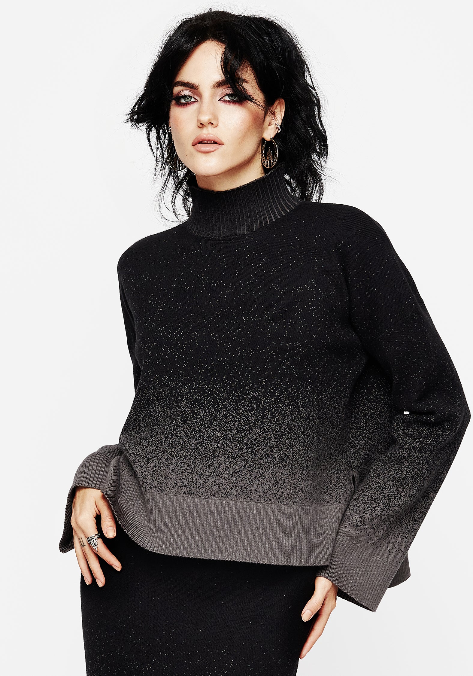 Disturbia | Nightjar Ombre Knit Jumper | Jumpers