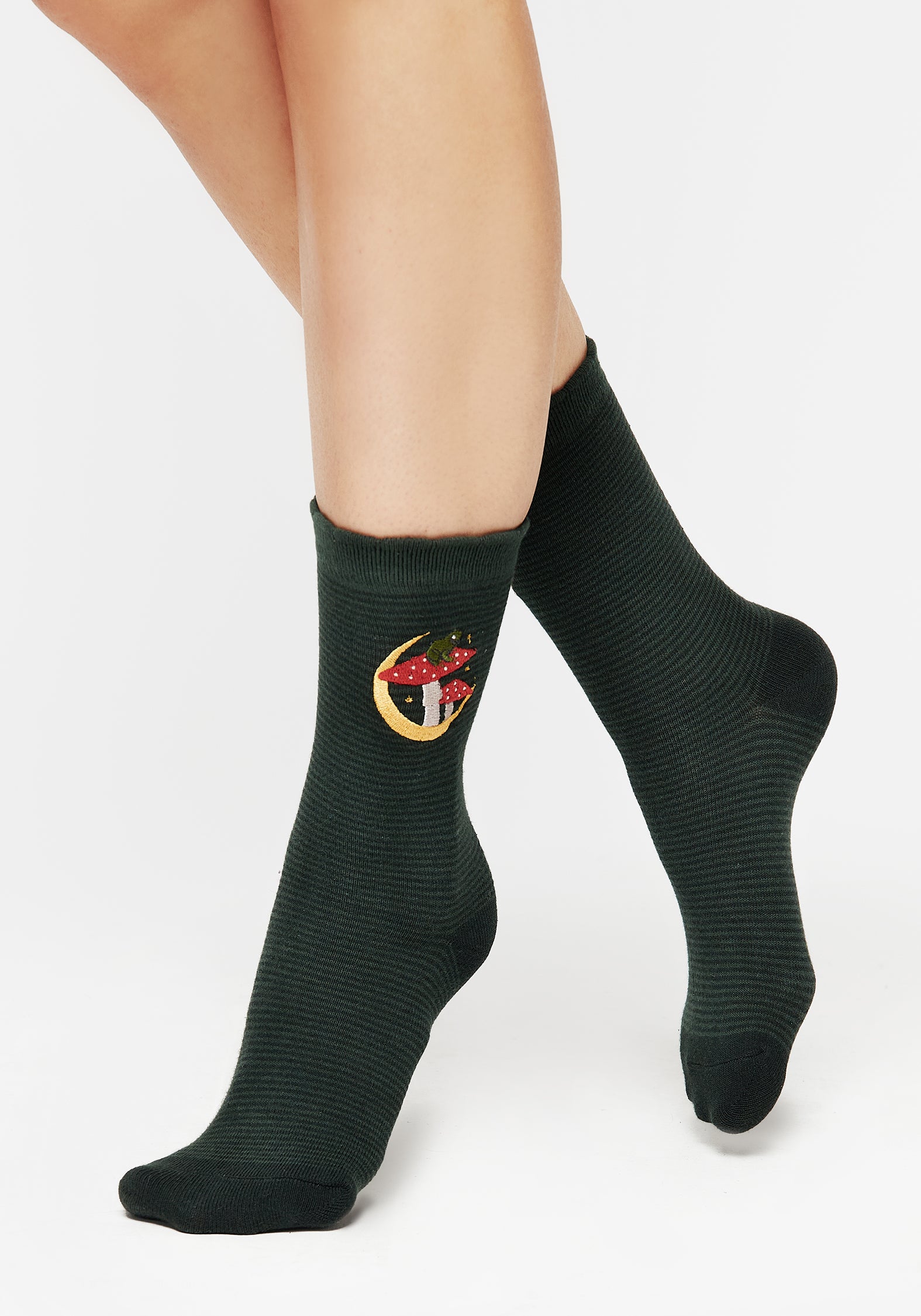 Disturbia | Swamplife Embroidered Socks | Socks