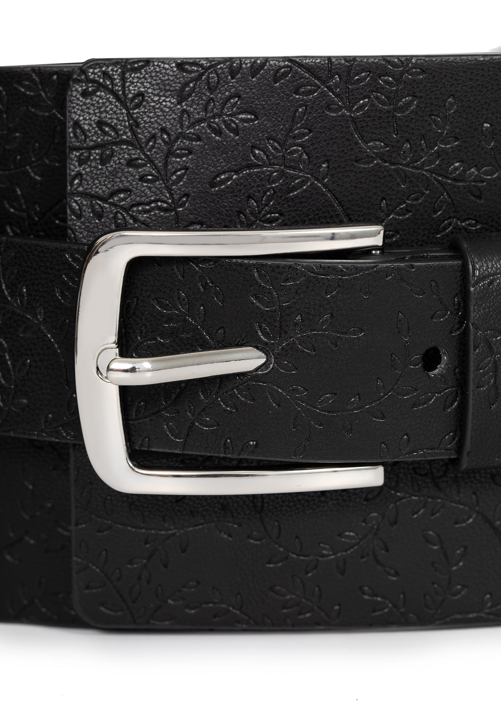Disturbia | Bathory Floral Embossed Waist Belt | Belts