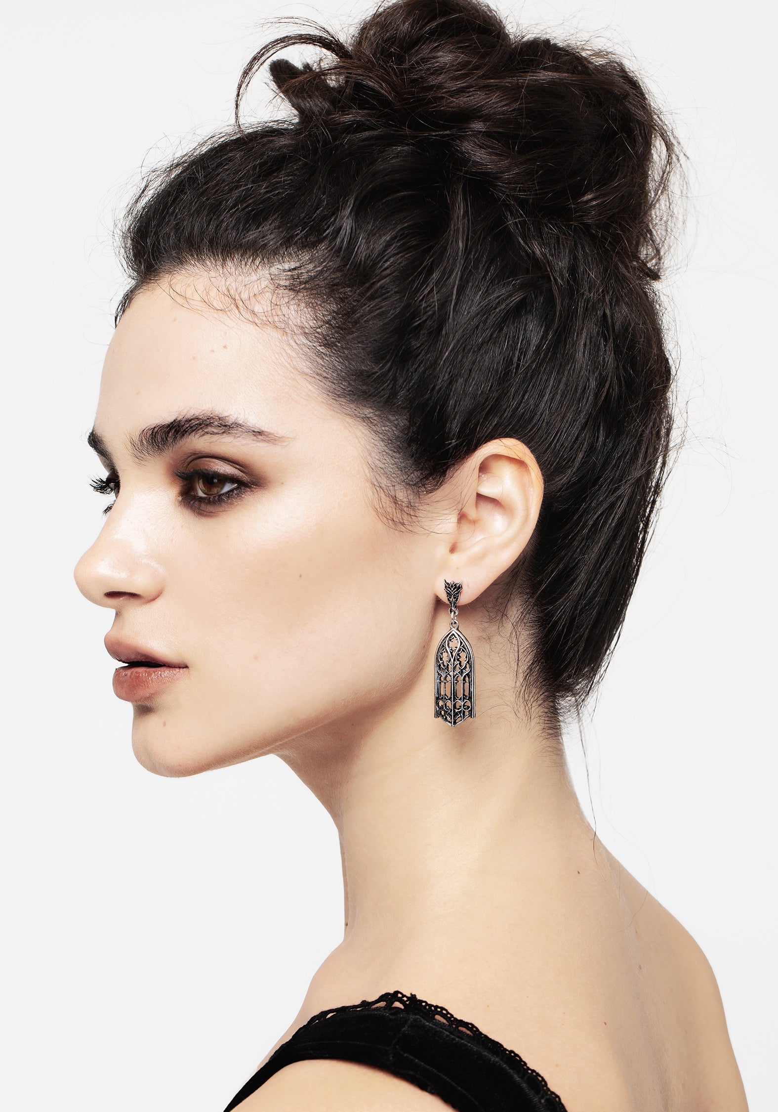 Disturbia | Cathedral Gothic Drop Earrings | Earrings