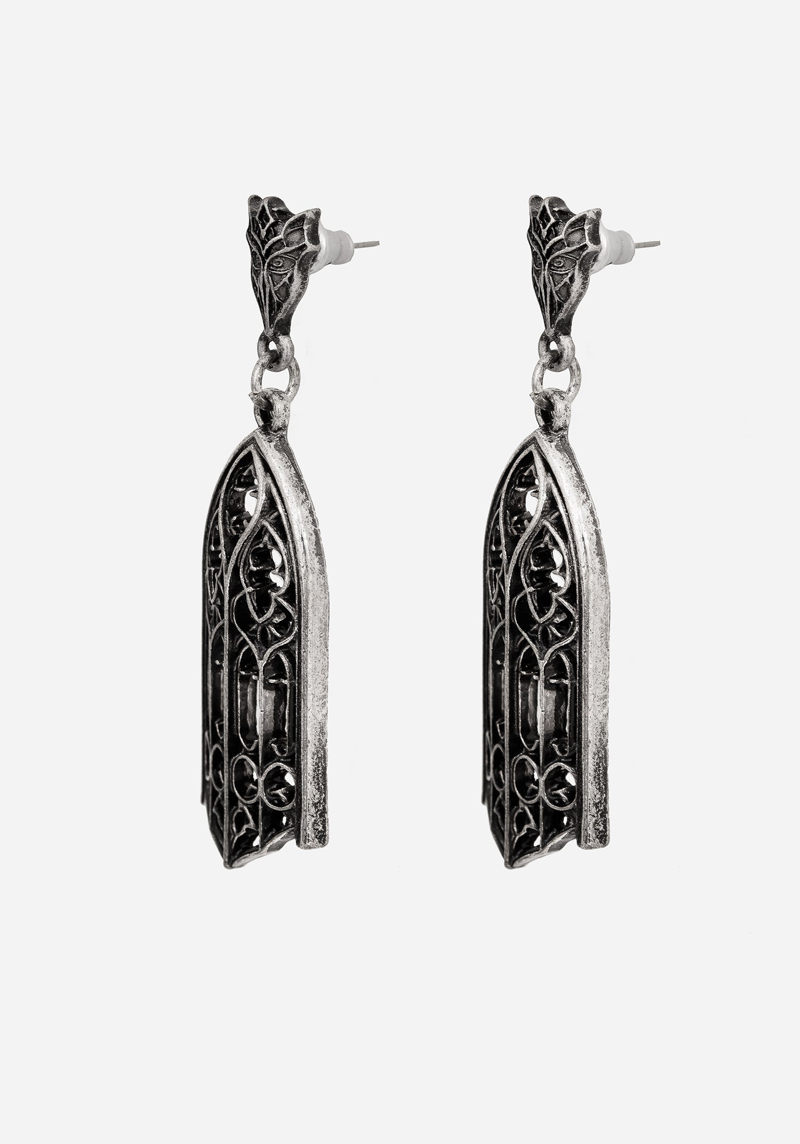 Disturbia | Cathedral Gothic Drop Earrings | Earrings