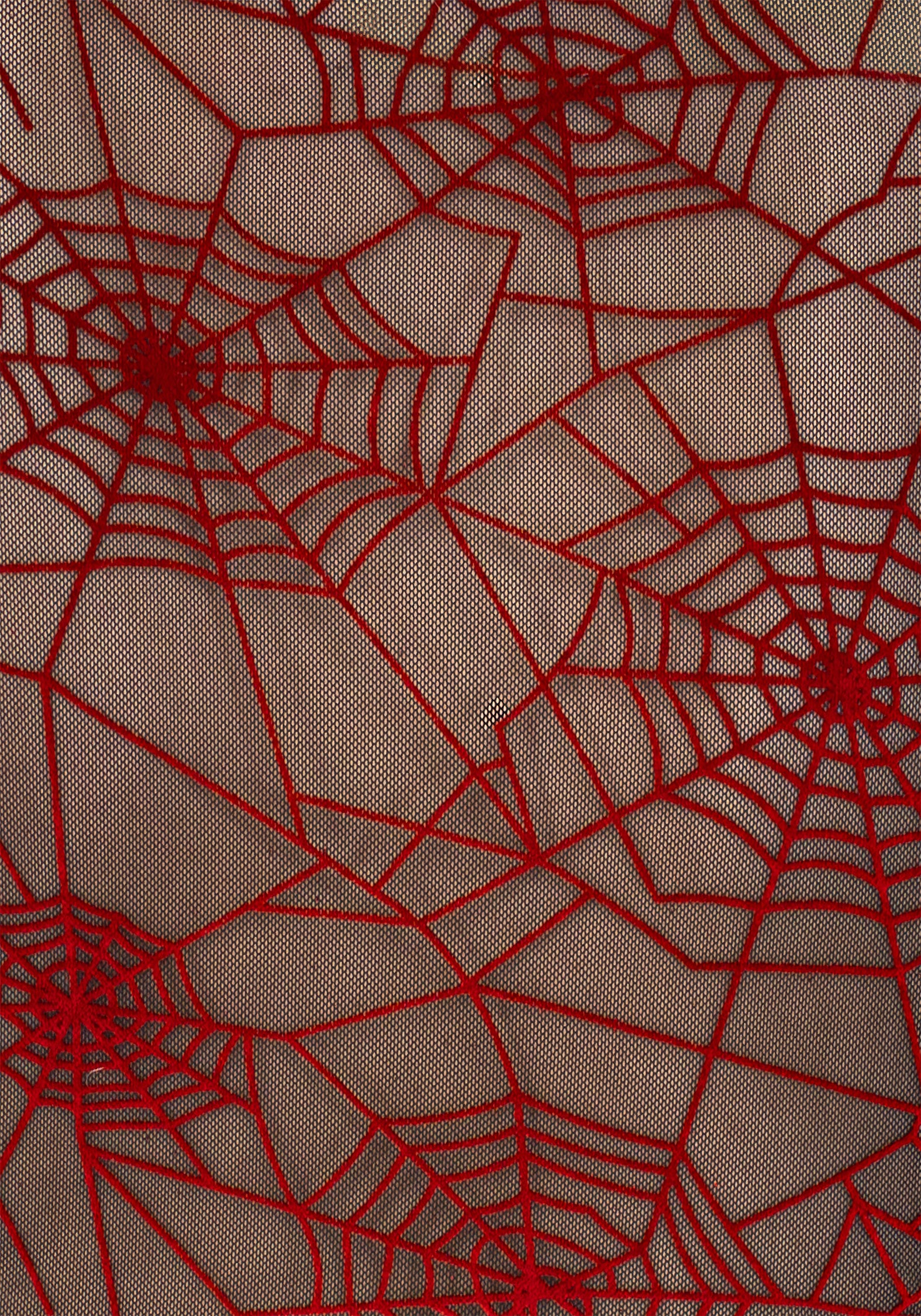 Venom Flocked Mesh Top - Red – Disturbia