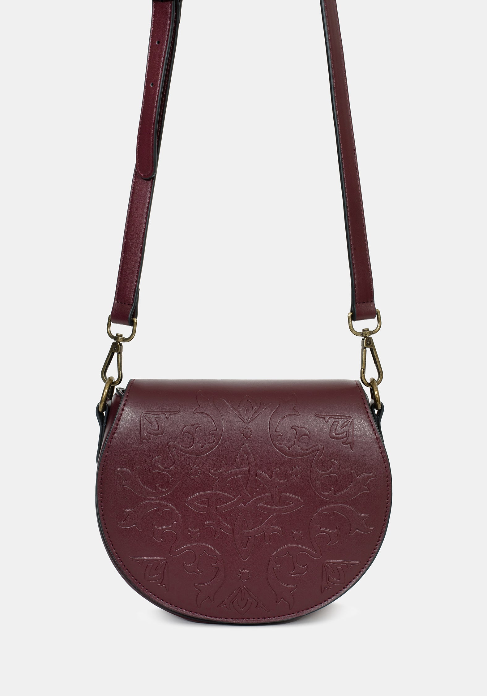 Nyelle Witches Knot Debossed Circle Bag – Disturbia