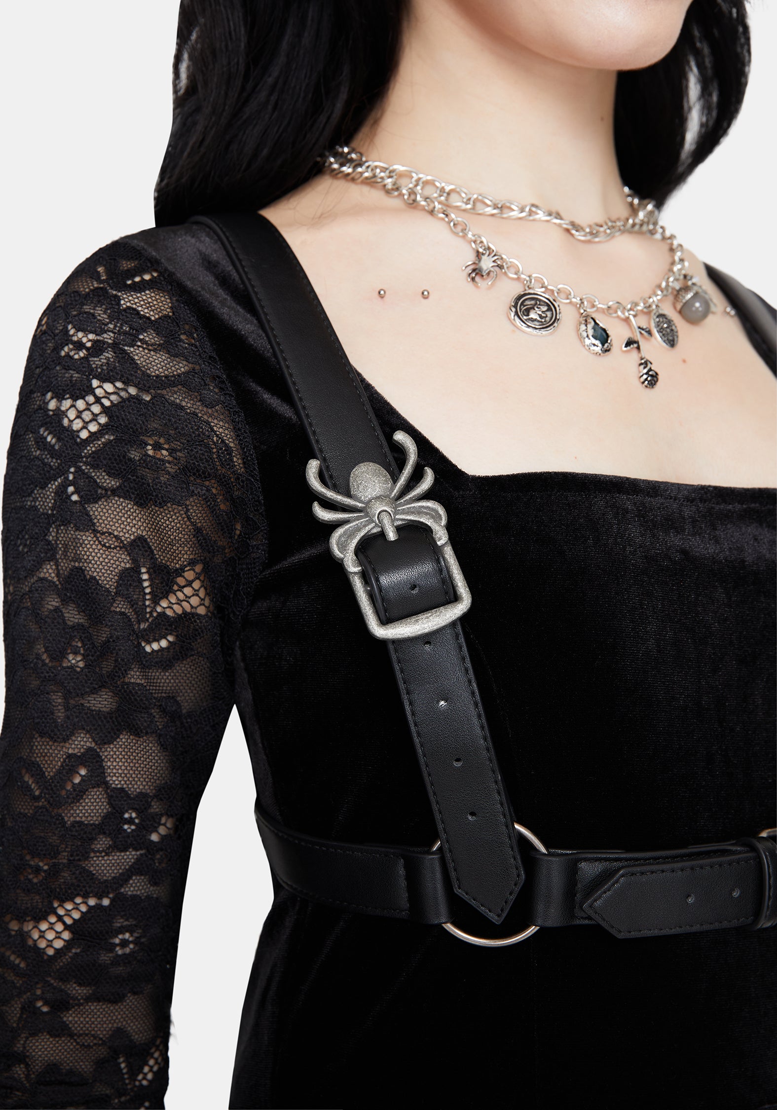 Nerida Spider Buckle Harness – Disturbia