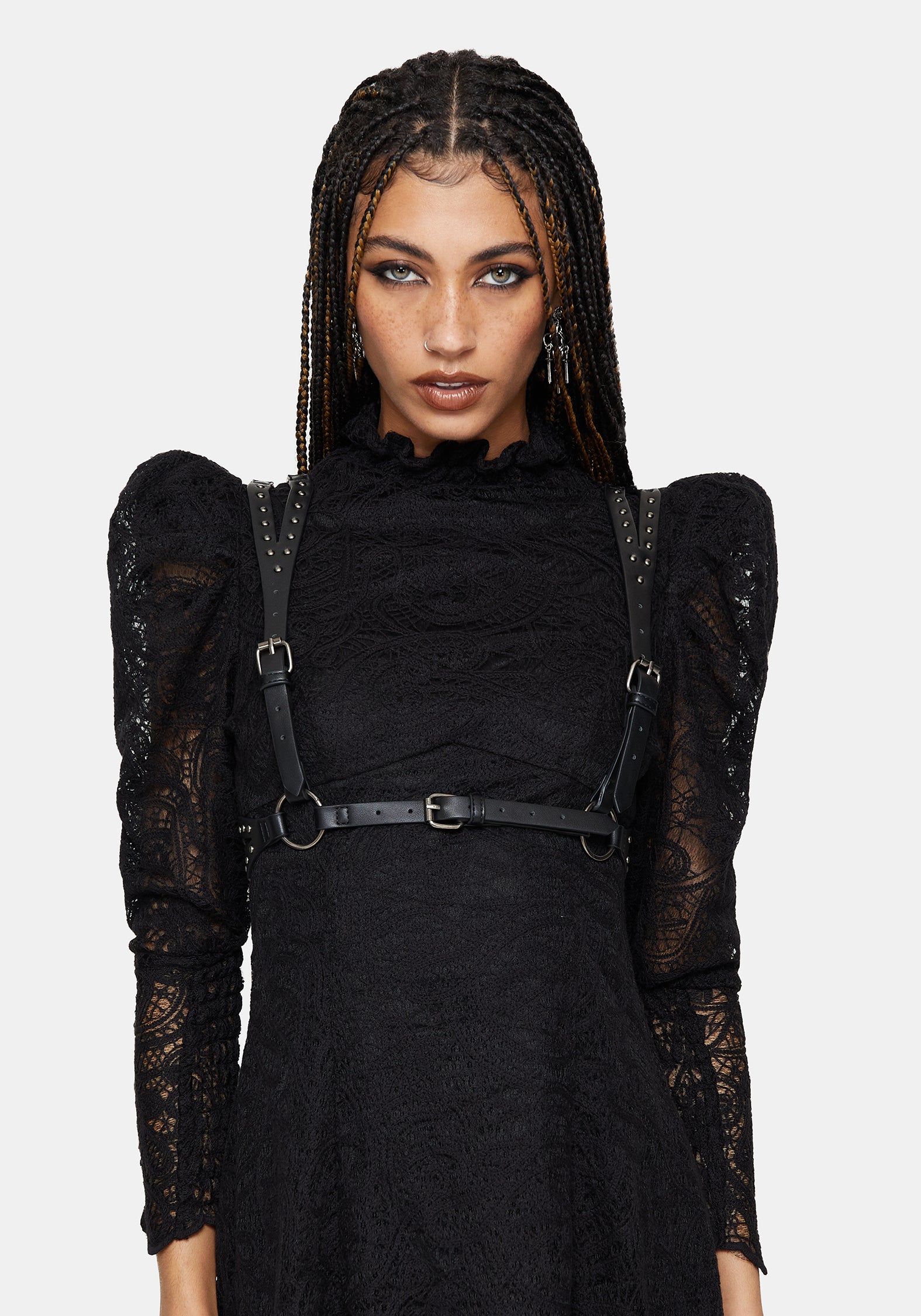 Eris Mini Stud Reversible Harness – Disturbia