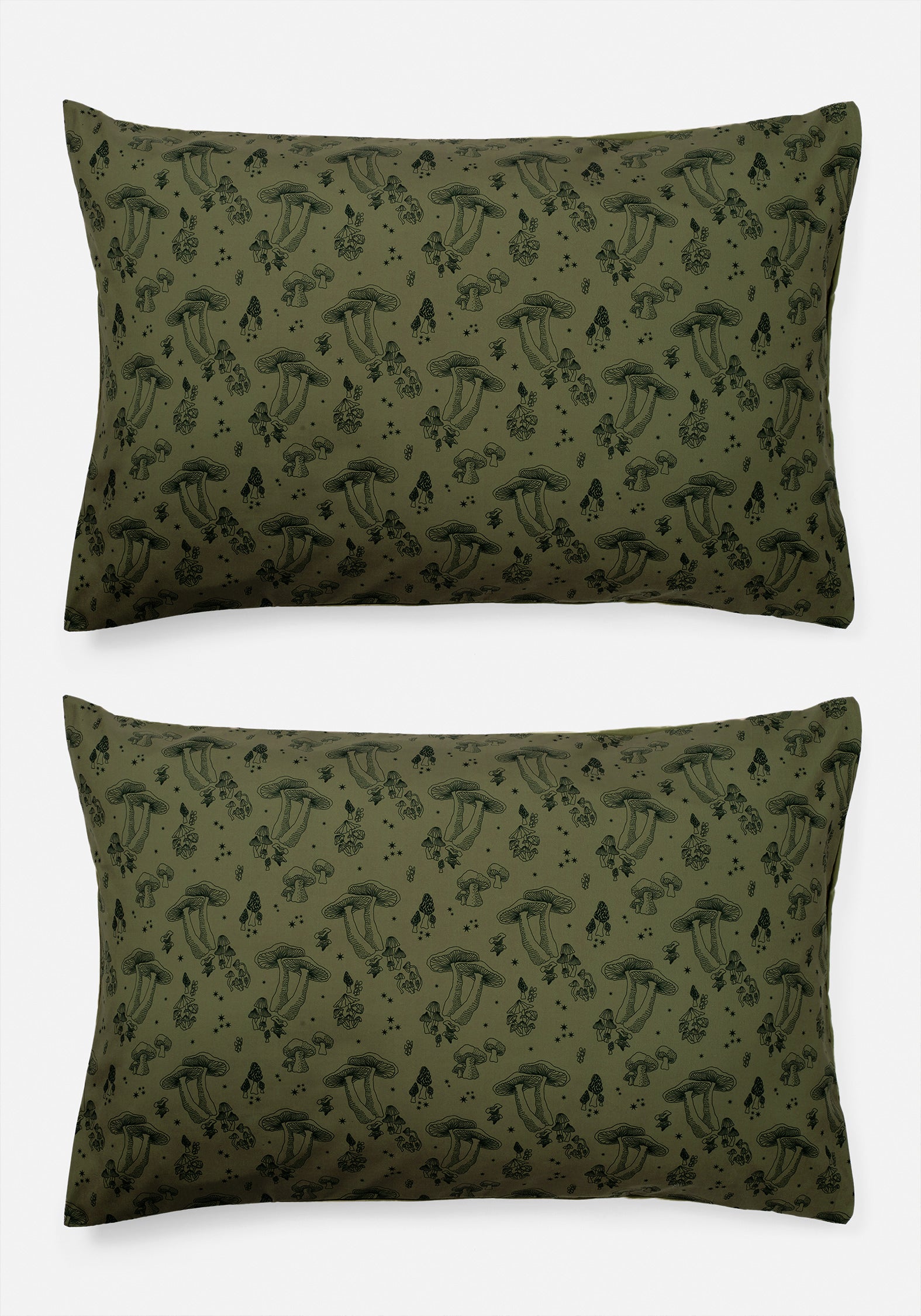 Disturbia | Celestial Mushrooms Bedding Set (King) | Bedding Sets