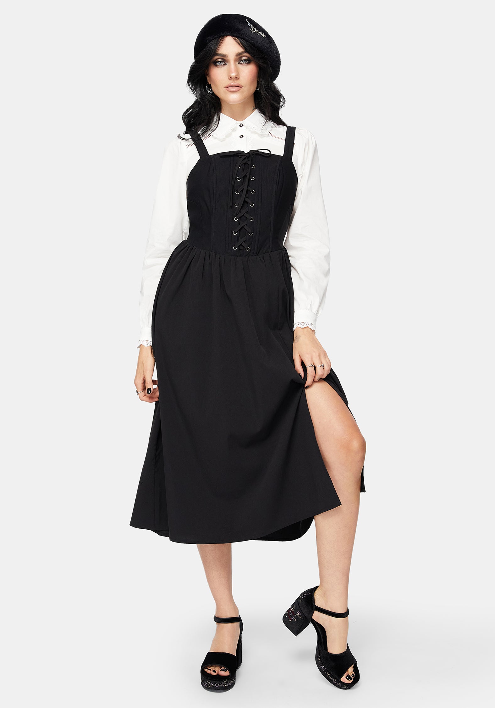 Miranda Midi Corset Dress – Disturbia