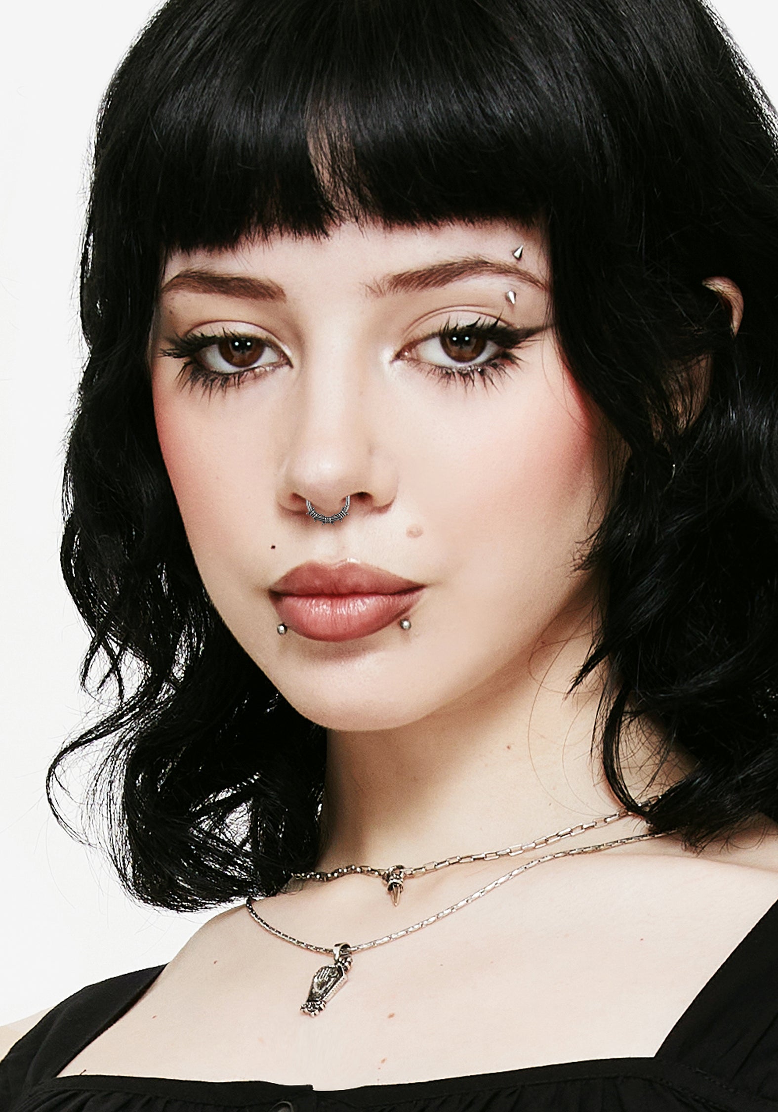Echo Barbed Septum Piercing – Disturbia
