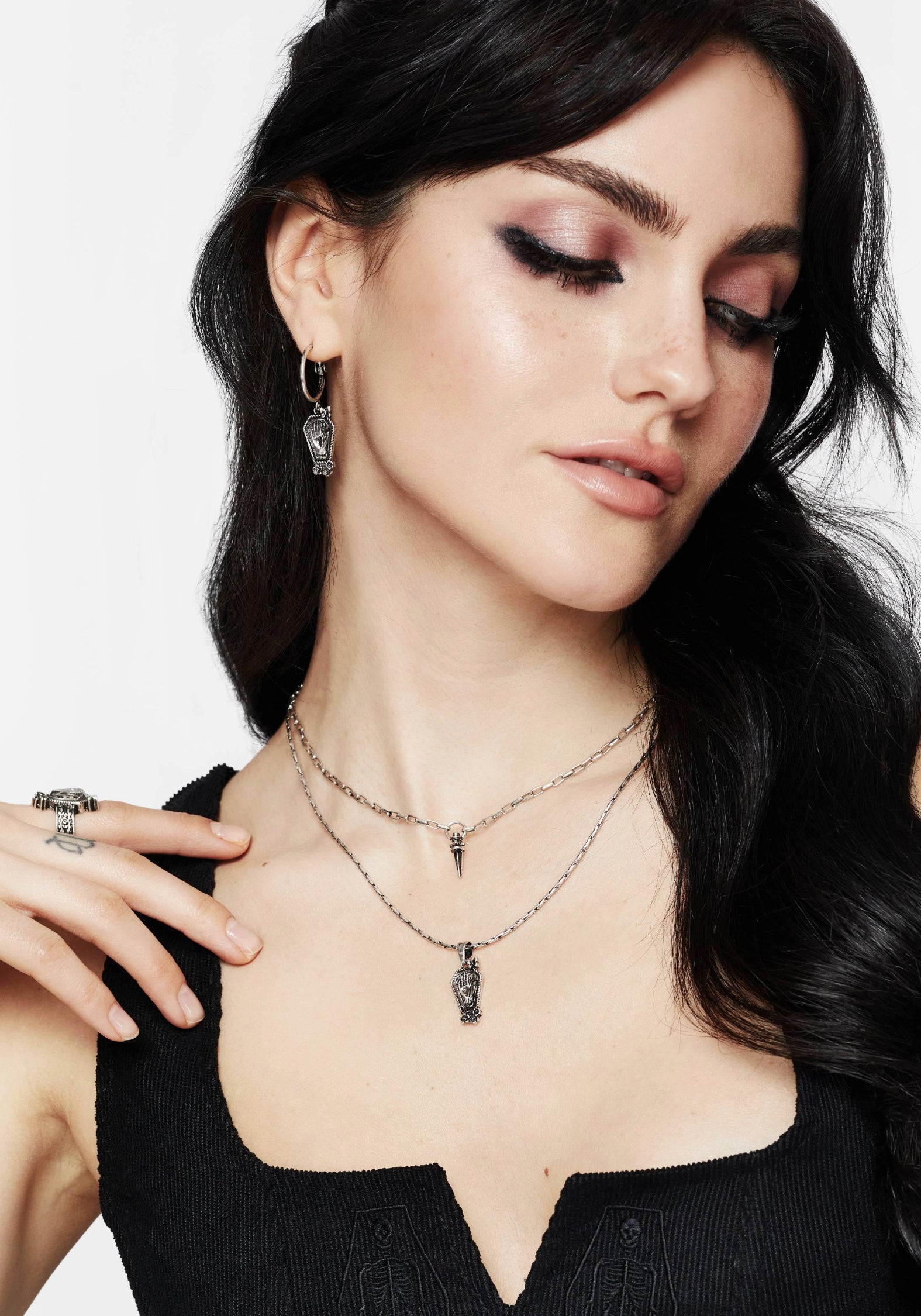 Disturbia | Arbor Coffin Pendant Necklace | Necklaces
