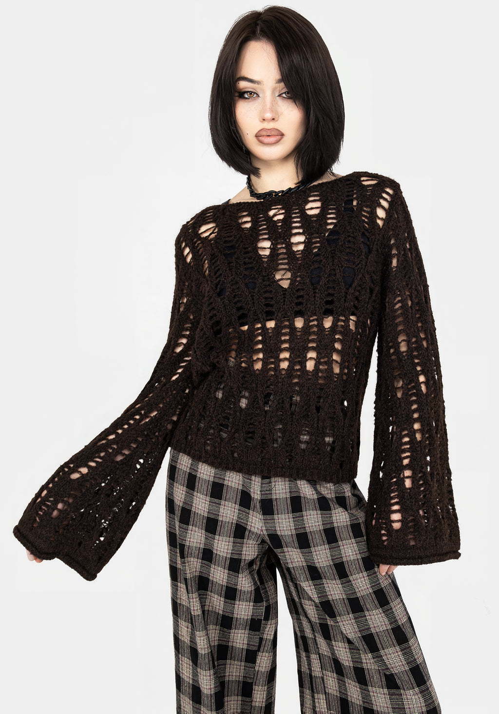 Ameila Pointelle Jumper – Disturbia