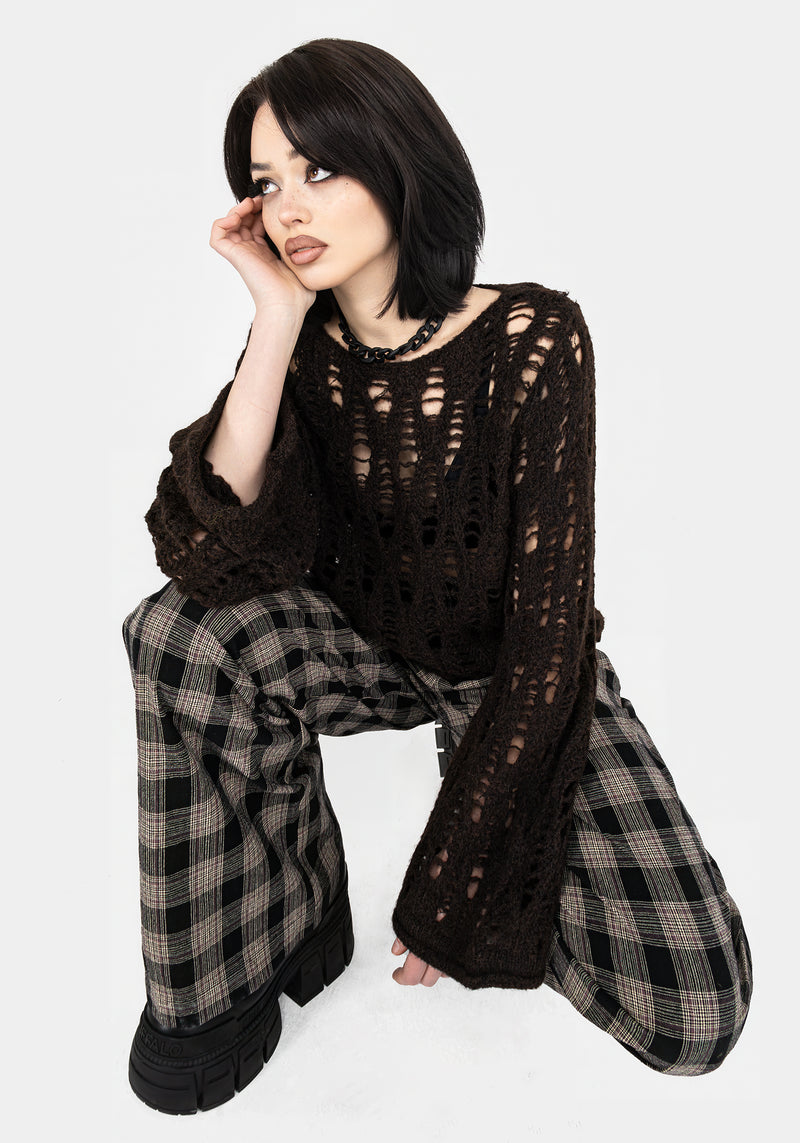 Ameila Pointelle Jumper – Disturbia