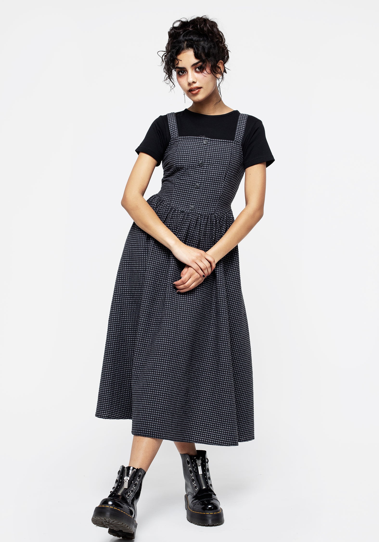 Disturbia | Faythe Apron Midi Dress | Dresses
