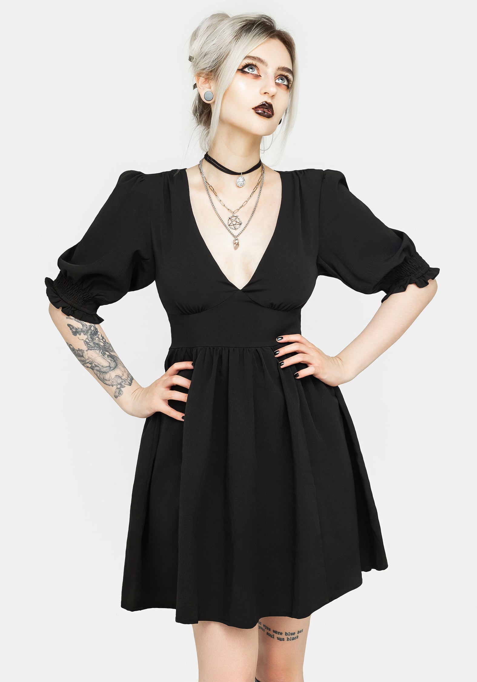 Disturbia | Divination Textured Mini Dress | Dresses