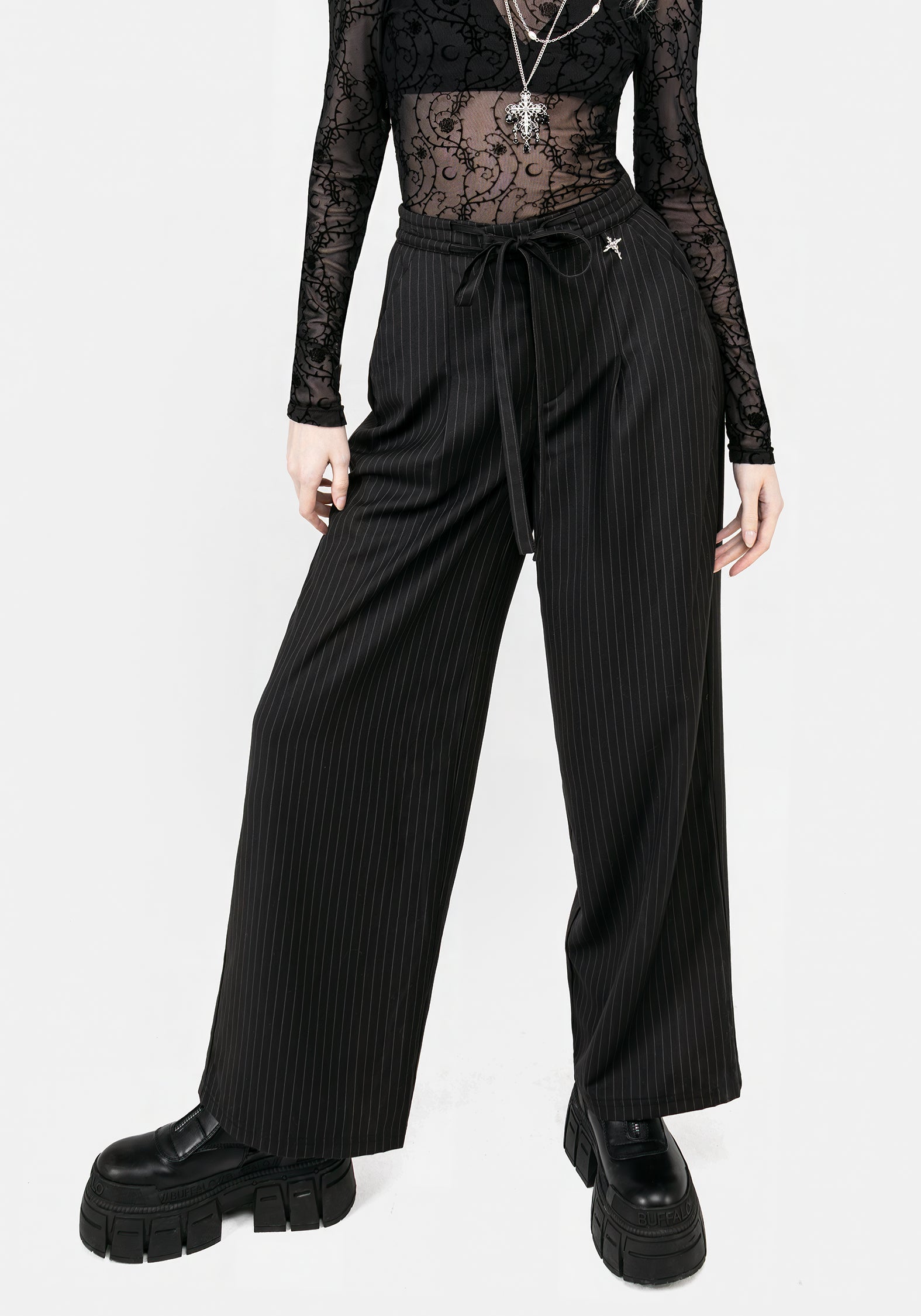 Disturbia | Claudia Wide Leg Trousers | Trousers