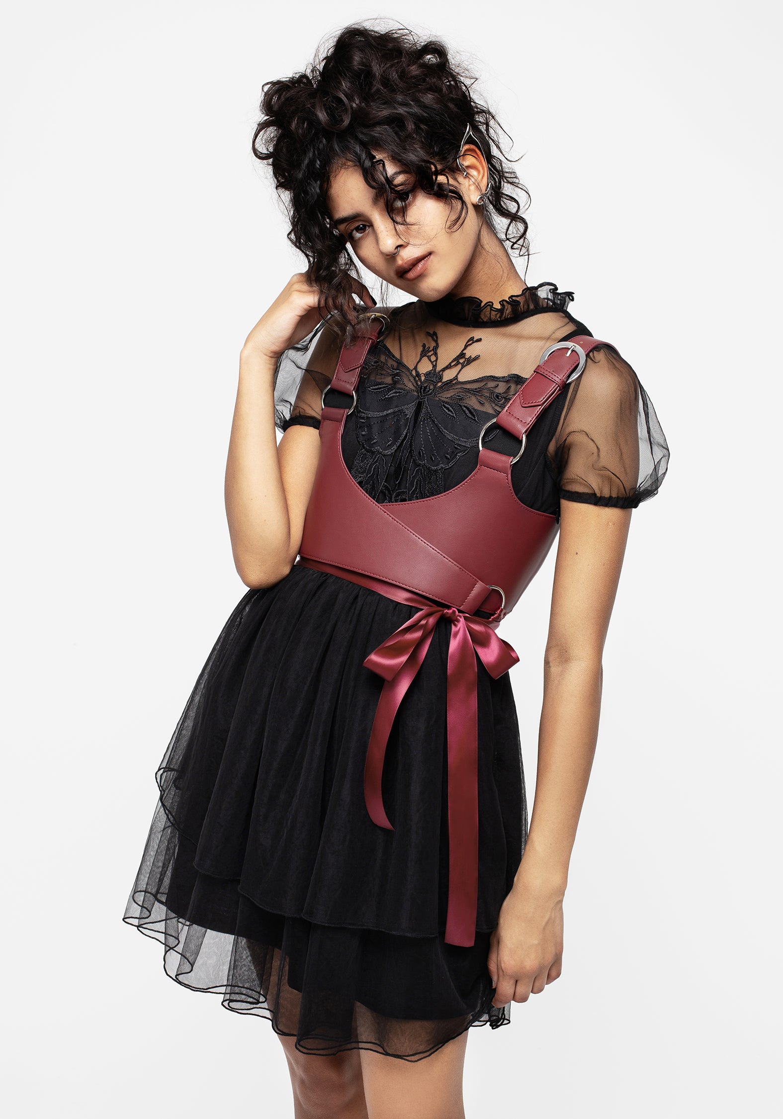 Aerial Wrap Harness - Oxblood – Disturbia