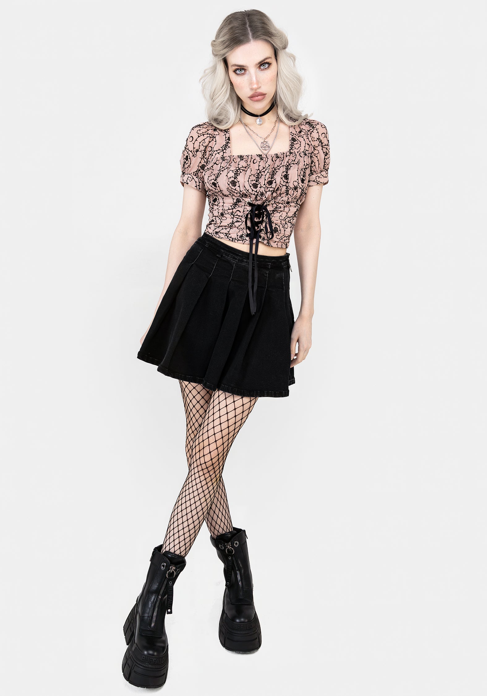 Disturbia | Rosethorn Crop Top | Tops