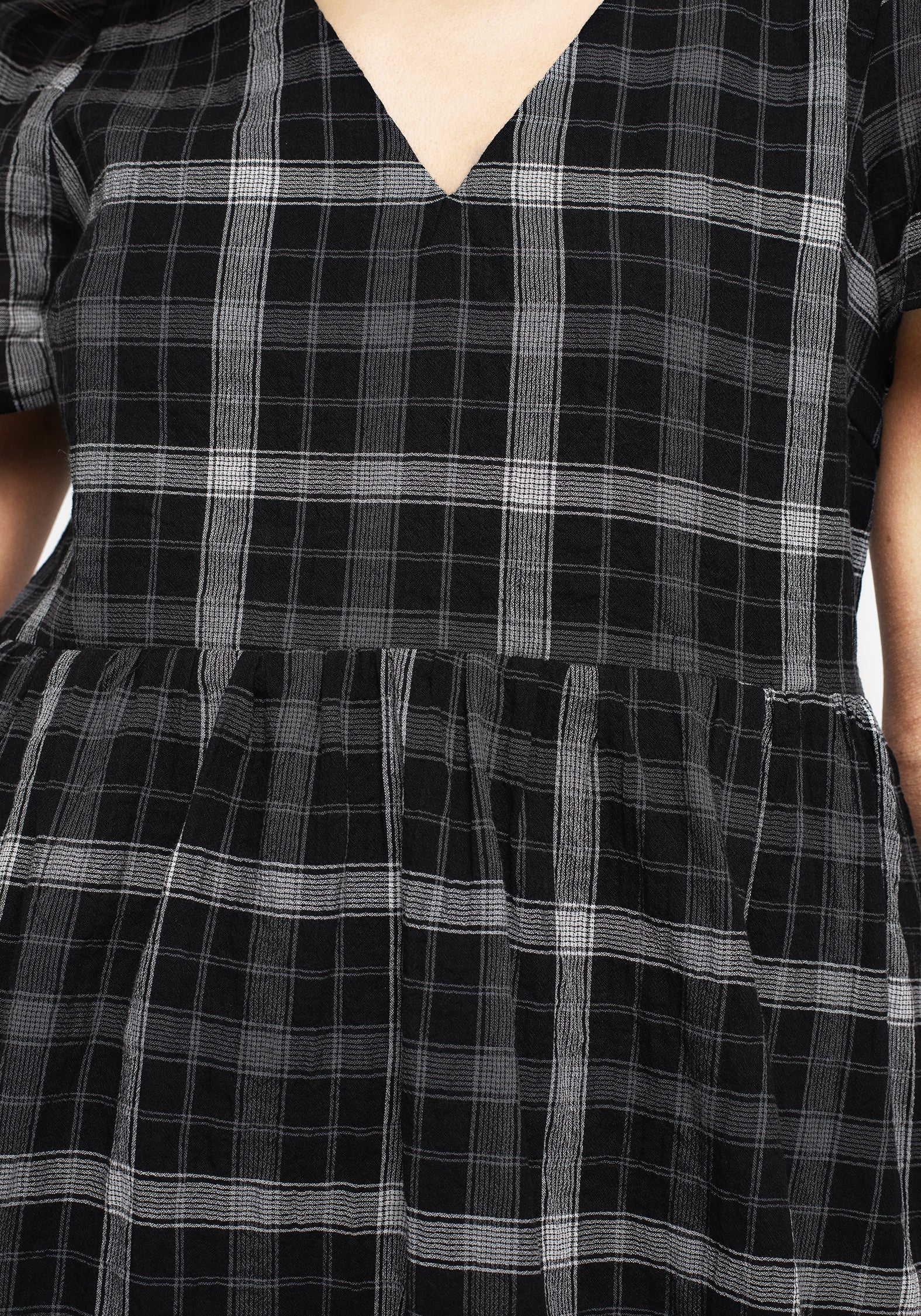 Disturbia | Dilemma Check Mini Smock Dress | Dresses