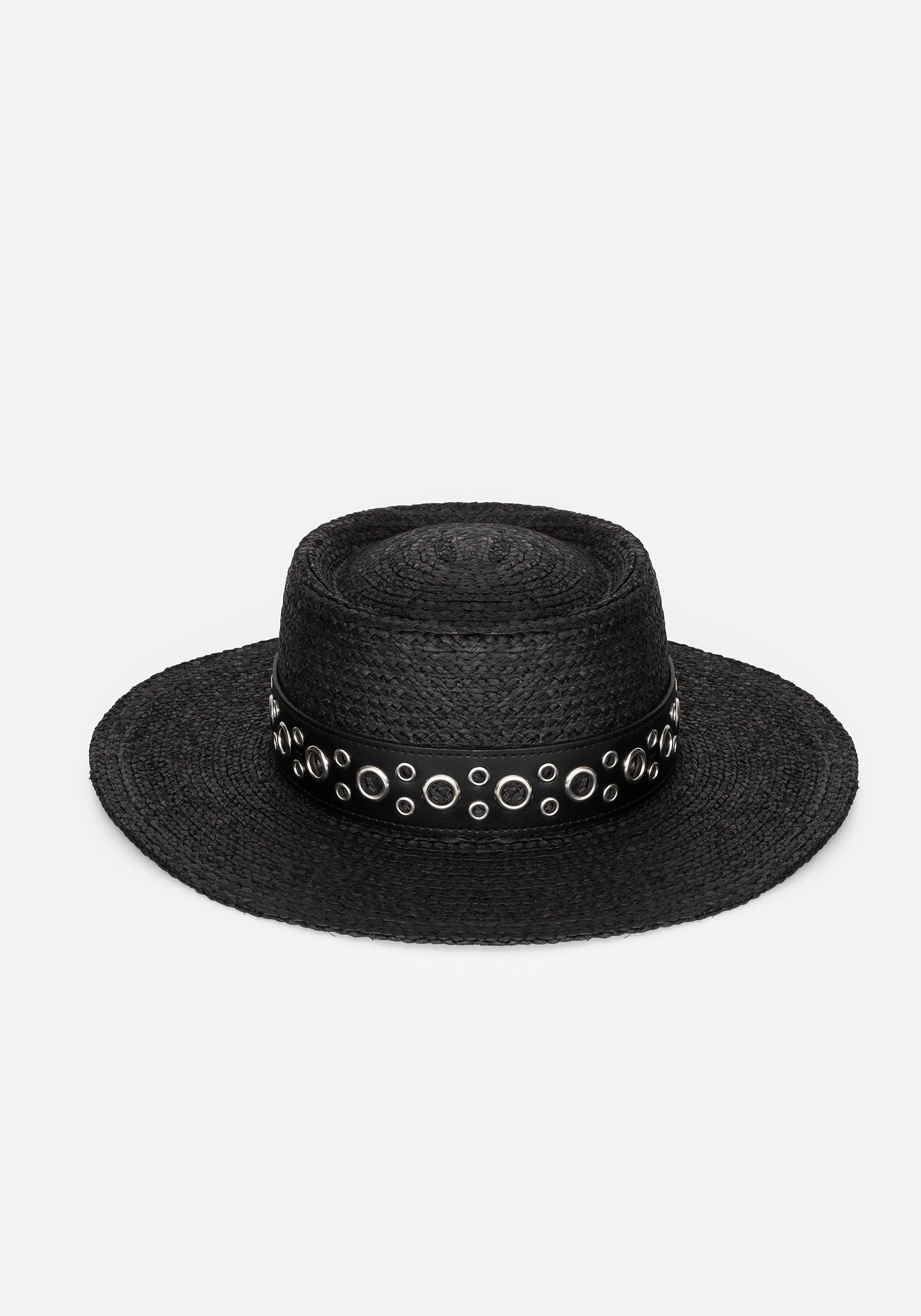 Disturbia | Banish Eyelet Belted Sun Hat | Hats