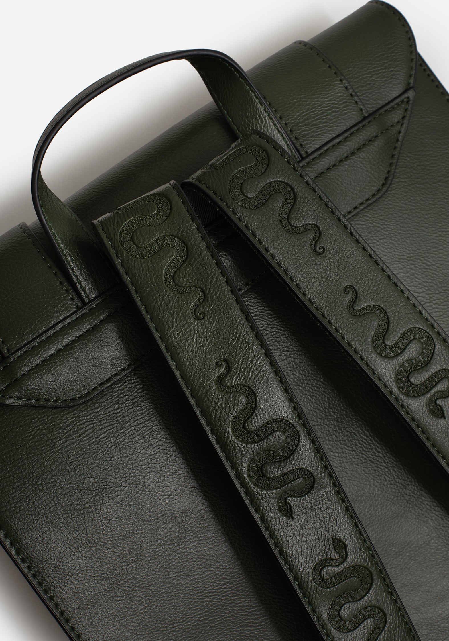 Disturbia | Mamba Snake Buckle Satchel Bag | Handbags
