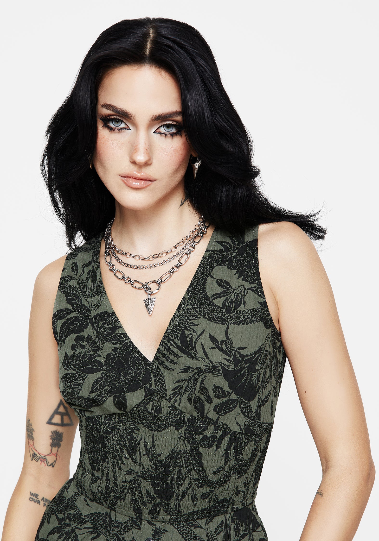 Bashe Cotton Tank - Green – Disturbia
