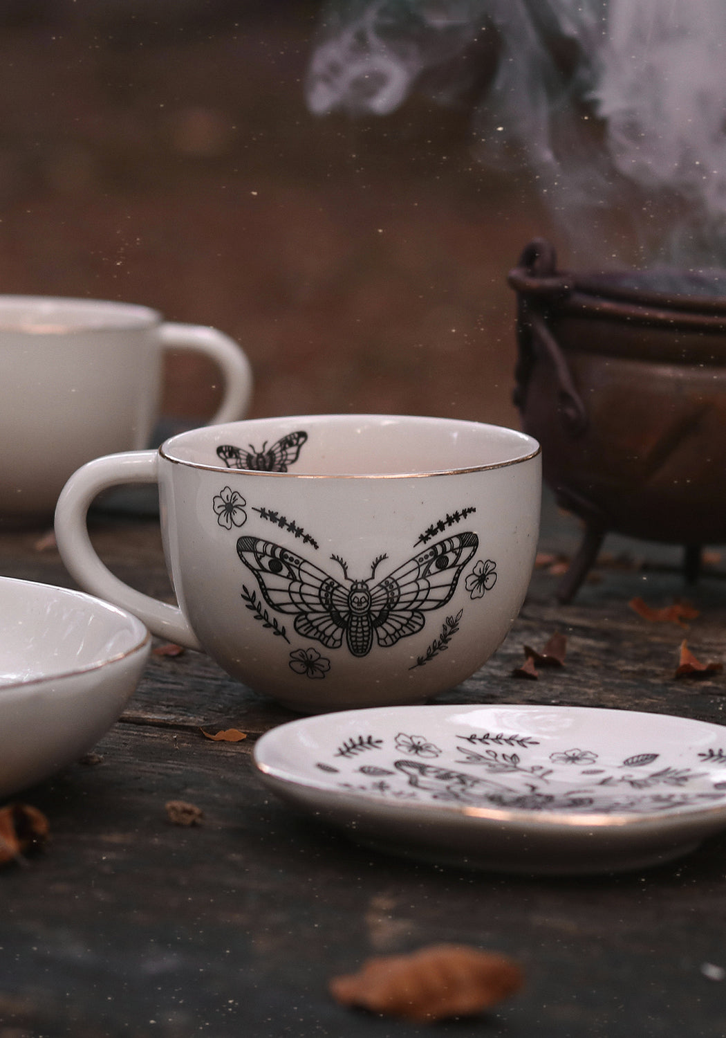 Disturbia | Death Moth Cup | Coffee & Tea Cups