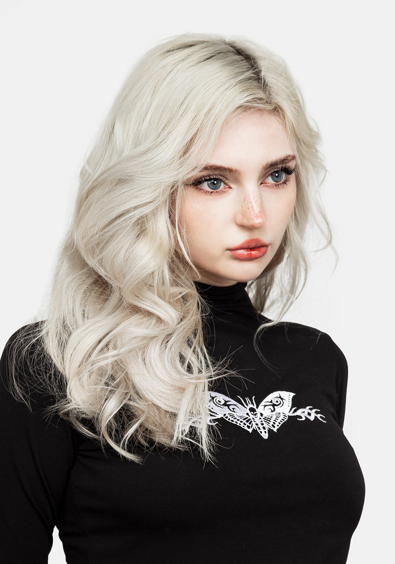 Morta High Neck Jersey Bodysuit – Disturbia