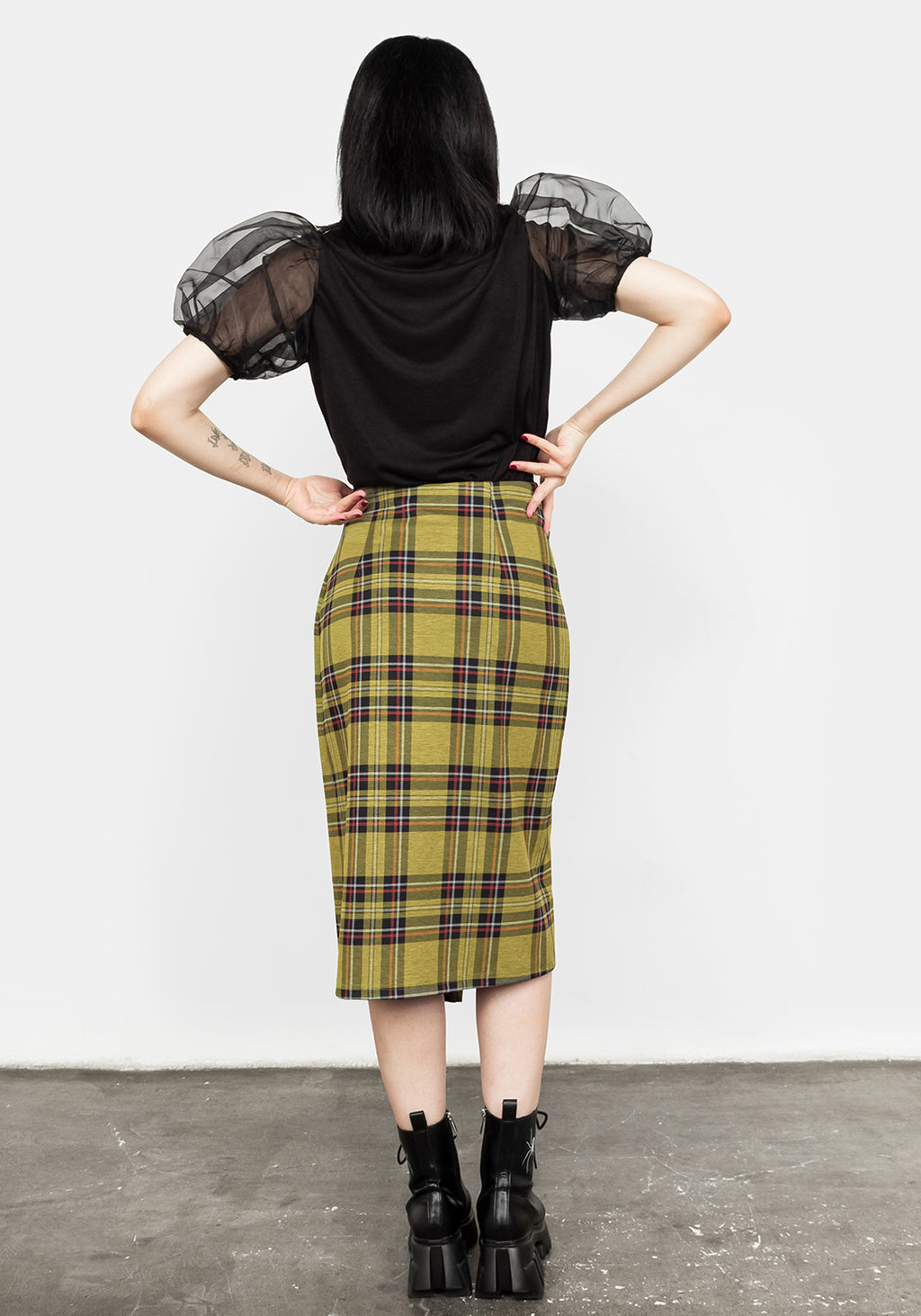 Disturbia | Albertine Midi Kilt | Skirts