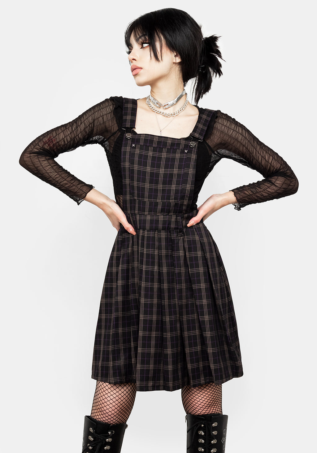 Disturbia | SINNER PLEATED SKIRT PINNY | Skirts