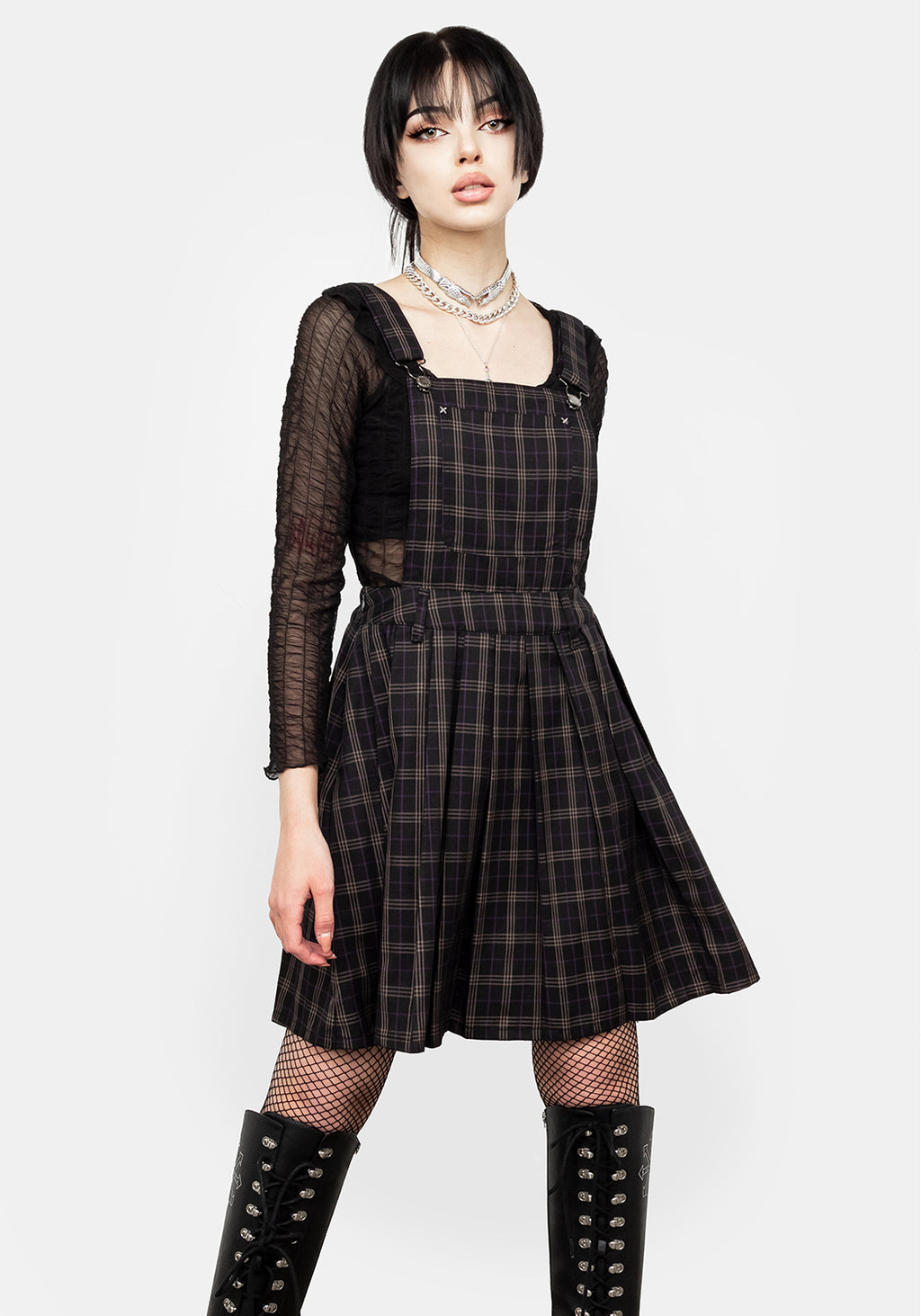 Disturbia | SINNER PLEATED SKIRT PINNY | Skirts