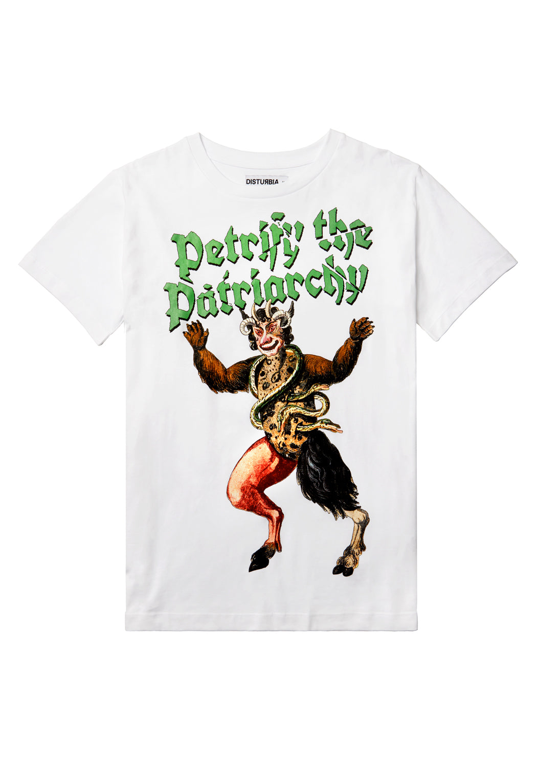 Disturbia | PETRIFY WHITE UNISEX T-SHIRT | T-Shirts