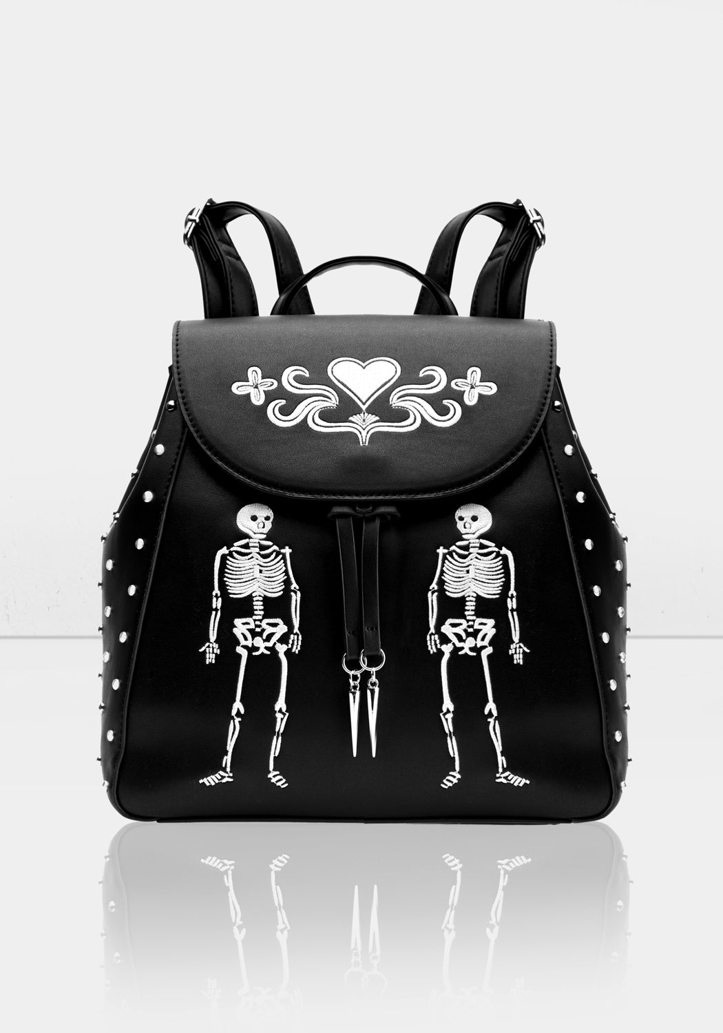 Disturbia | Reaper Studded Backpack | Handbags