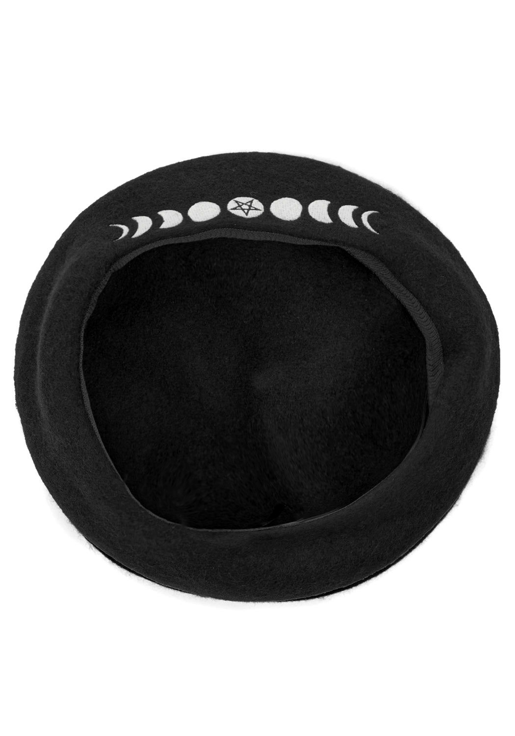 Disturbia | Lunar Embroidered Beret | Hats