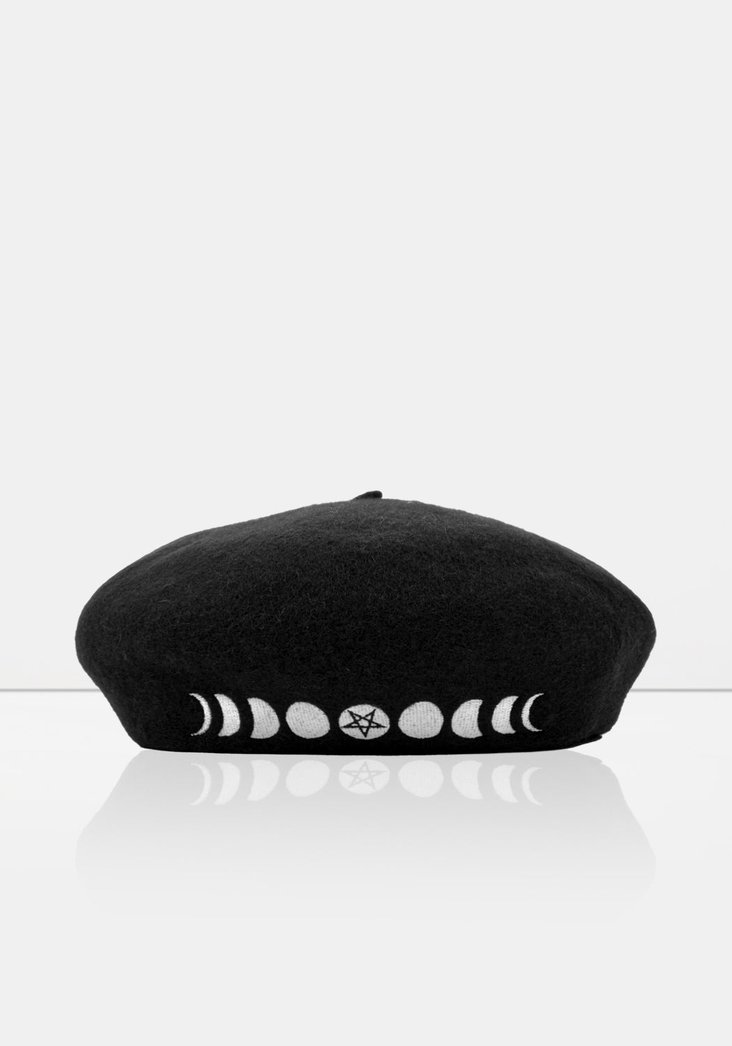 Disturbia | Lunar Embroidered Beret | Hats