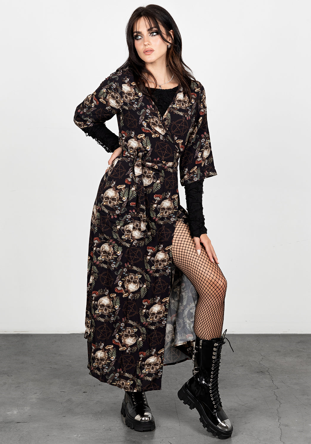 Disturbia | Goliath Wrap Midi Dress | Dresses