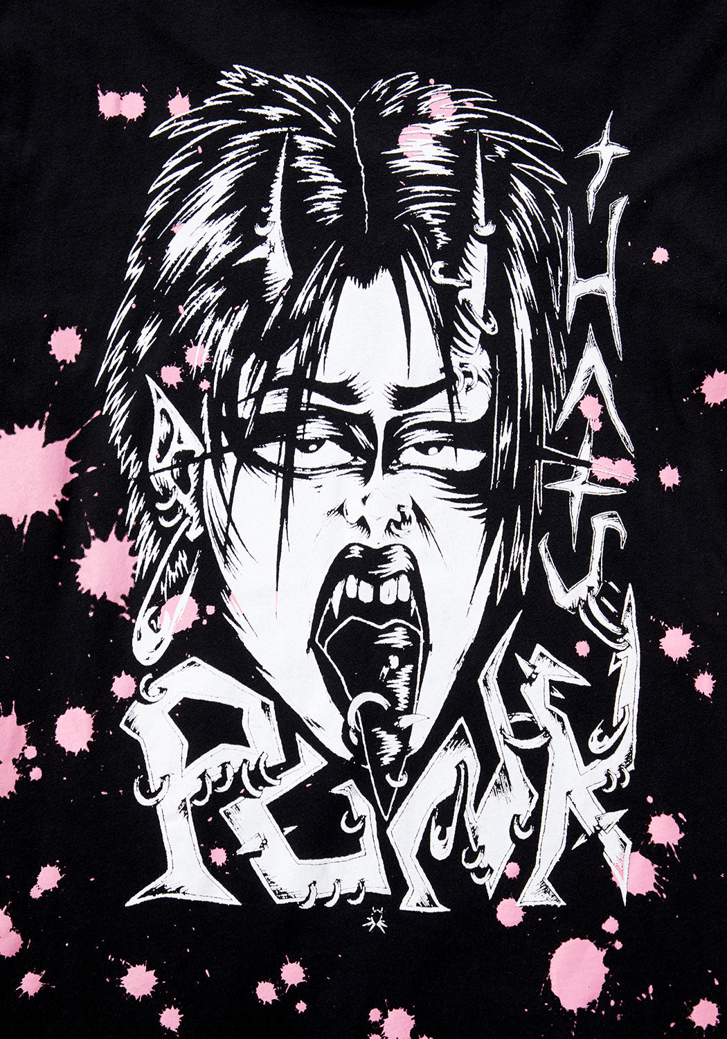 Disturbia | Punk Vintage Black Washed T-Shirt | T-Shirts