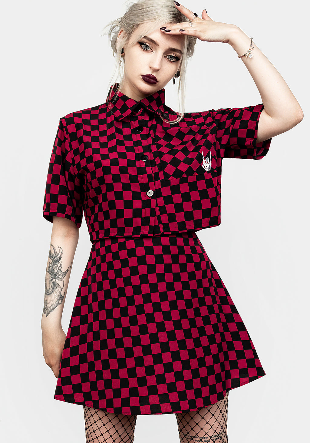 Disturbia | Arcade Mini Skater Skirt | Skirts