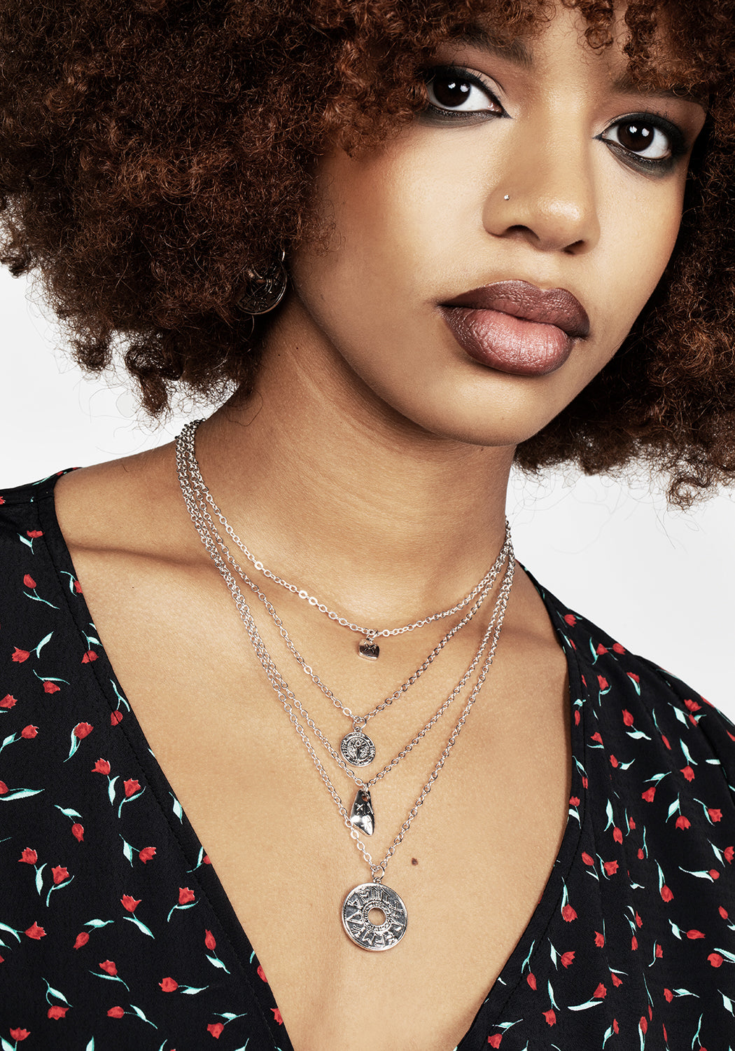 Disturbia | Runes Multichain Necklace | Necklaces