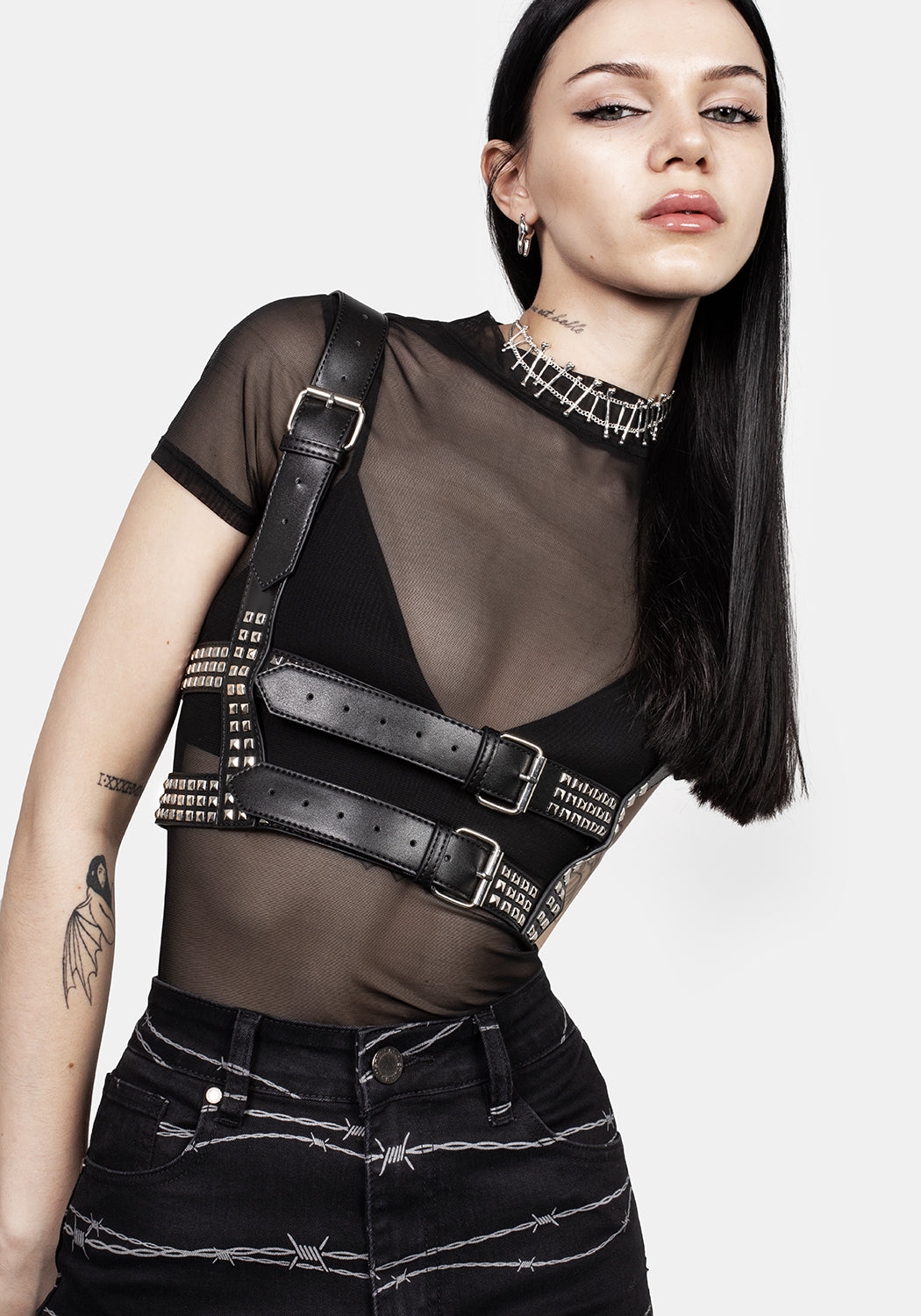 Disturbia | Infinity Studded Harness | Harnesses