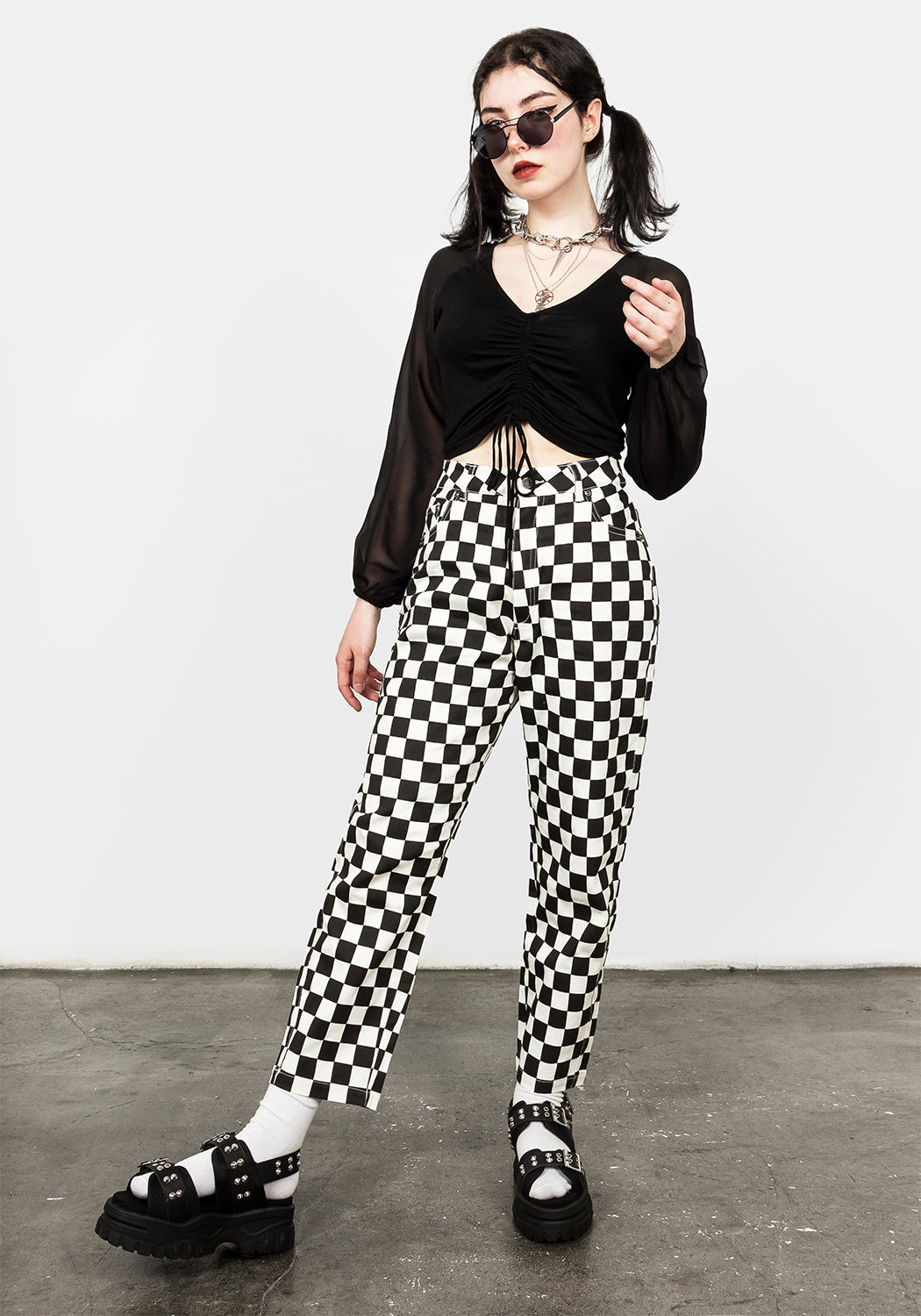 Disturbia | CHECKER JEANS | Jeans
