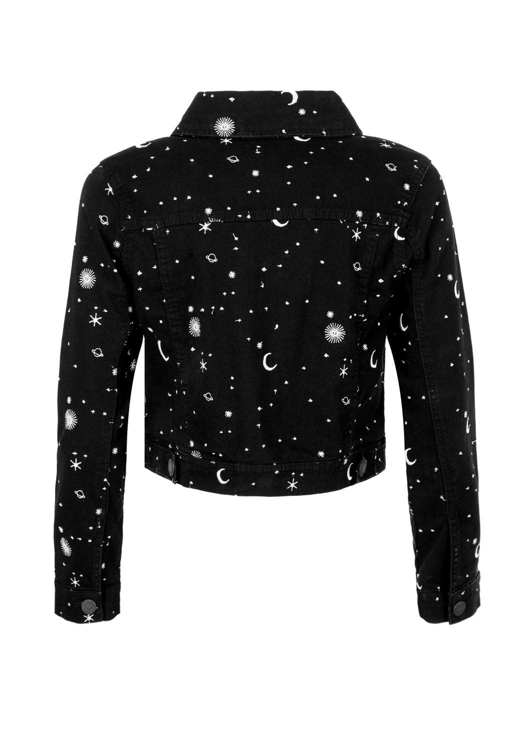 Disturbia | CELESTIAL EMBROIDERED DENIM JACKET | Jackets