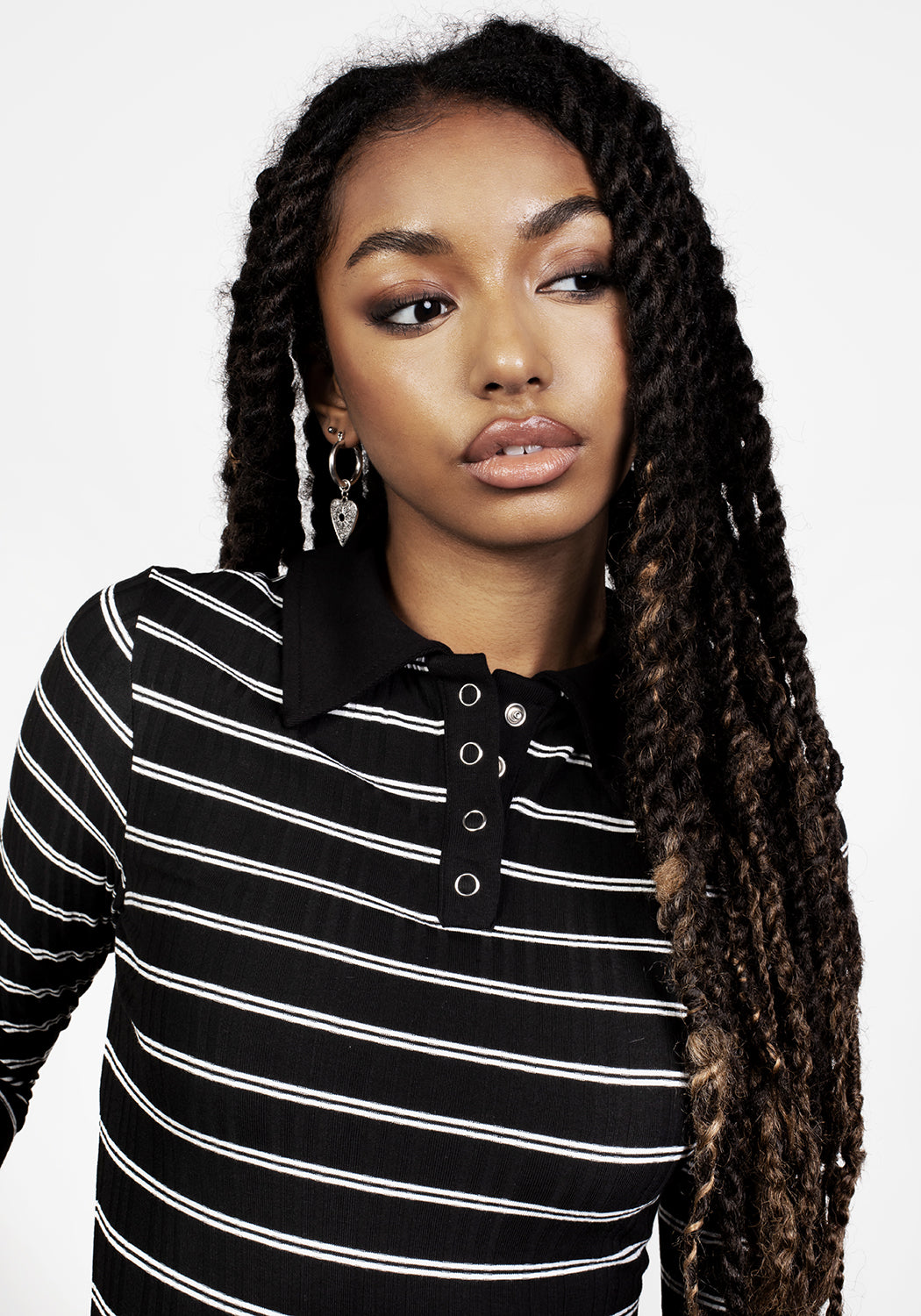 Disturbia | SLASH 90'S STRIPE BODY | Bodysuits