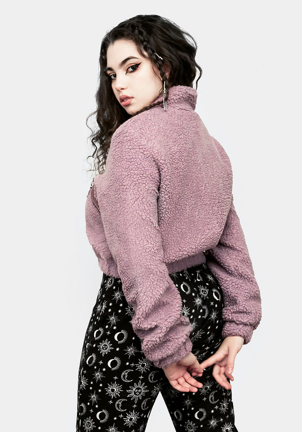 Disturbia | DRYAD CROP FLEECE JACKET | Jackets