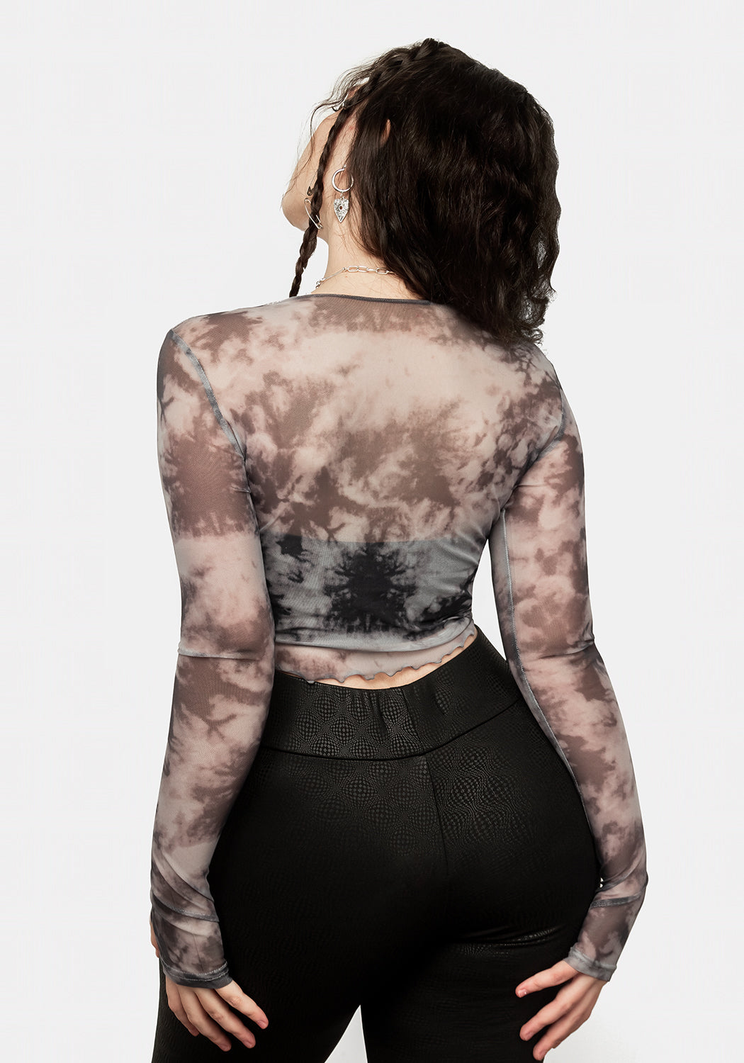 Disturbia | HEAVENS MESH CROP TOP | Tops