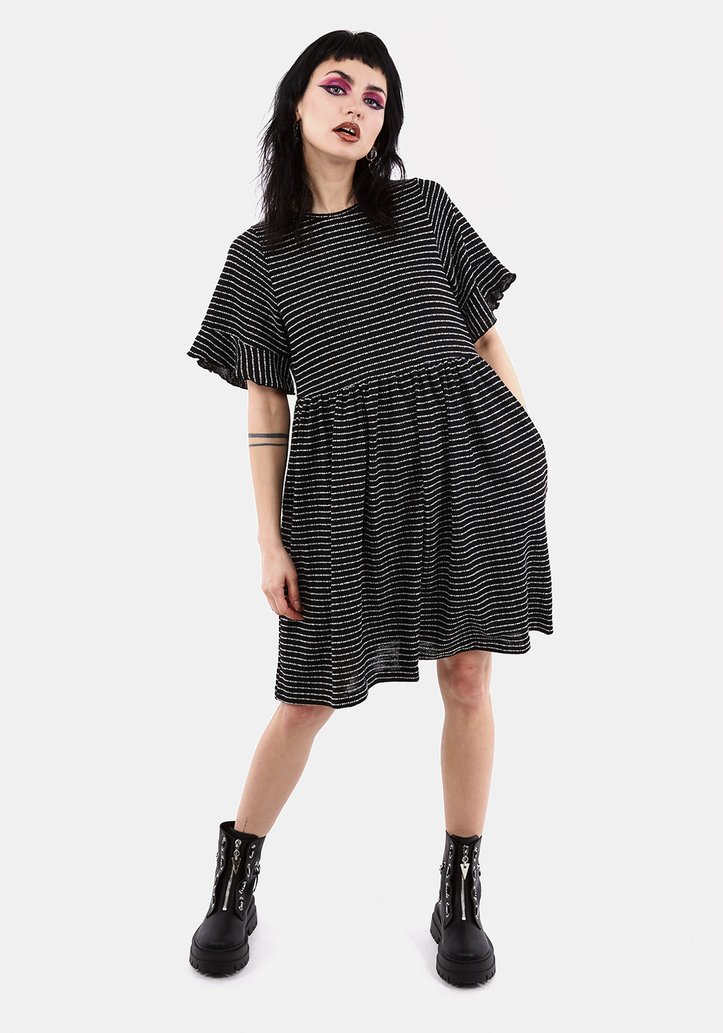 Disturbia | DECORUM MINI SKATER DRESS | Dresses