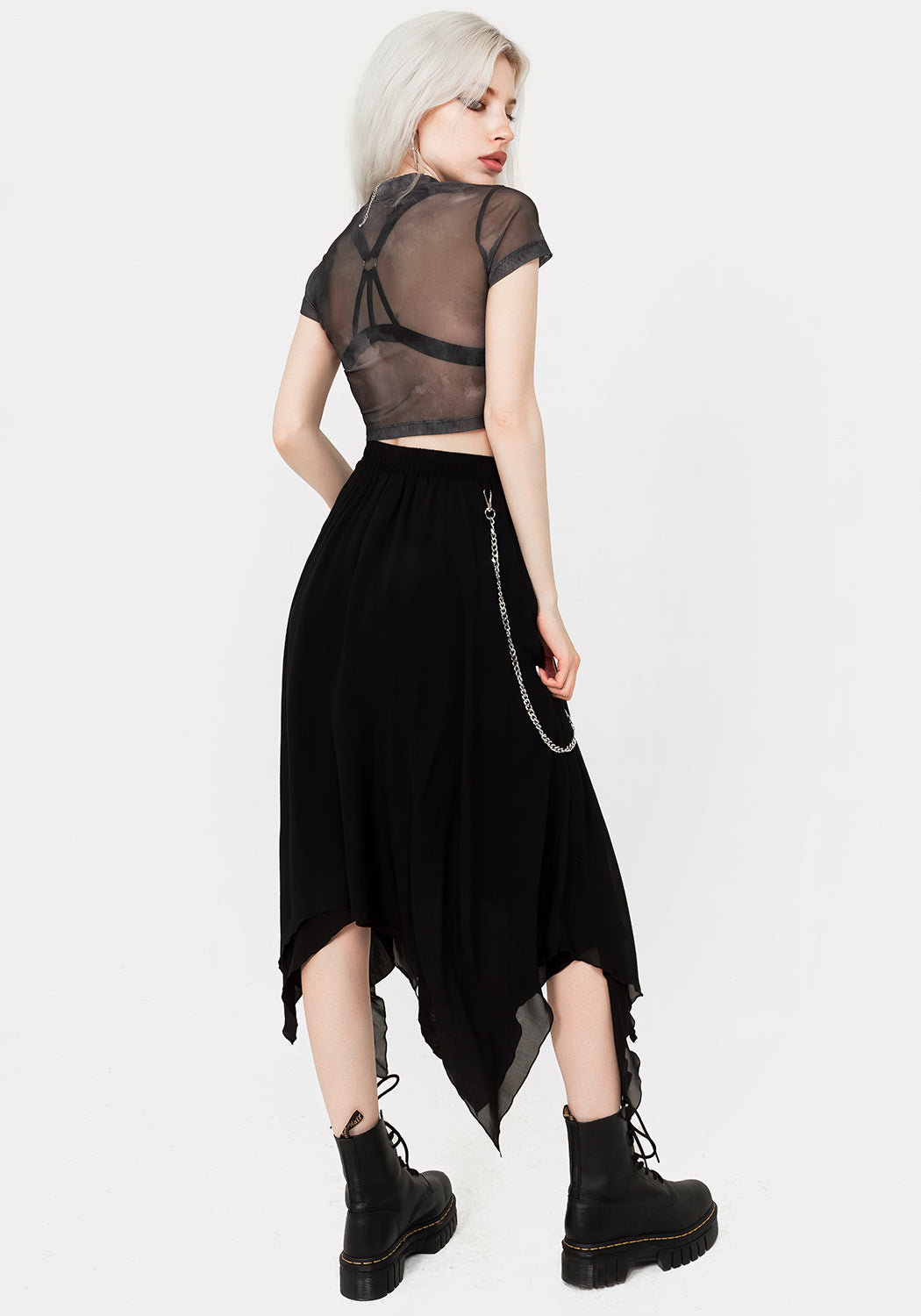 Disturbia | Tempest Mesh Crop Top | Tops